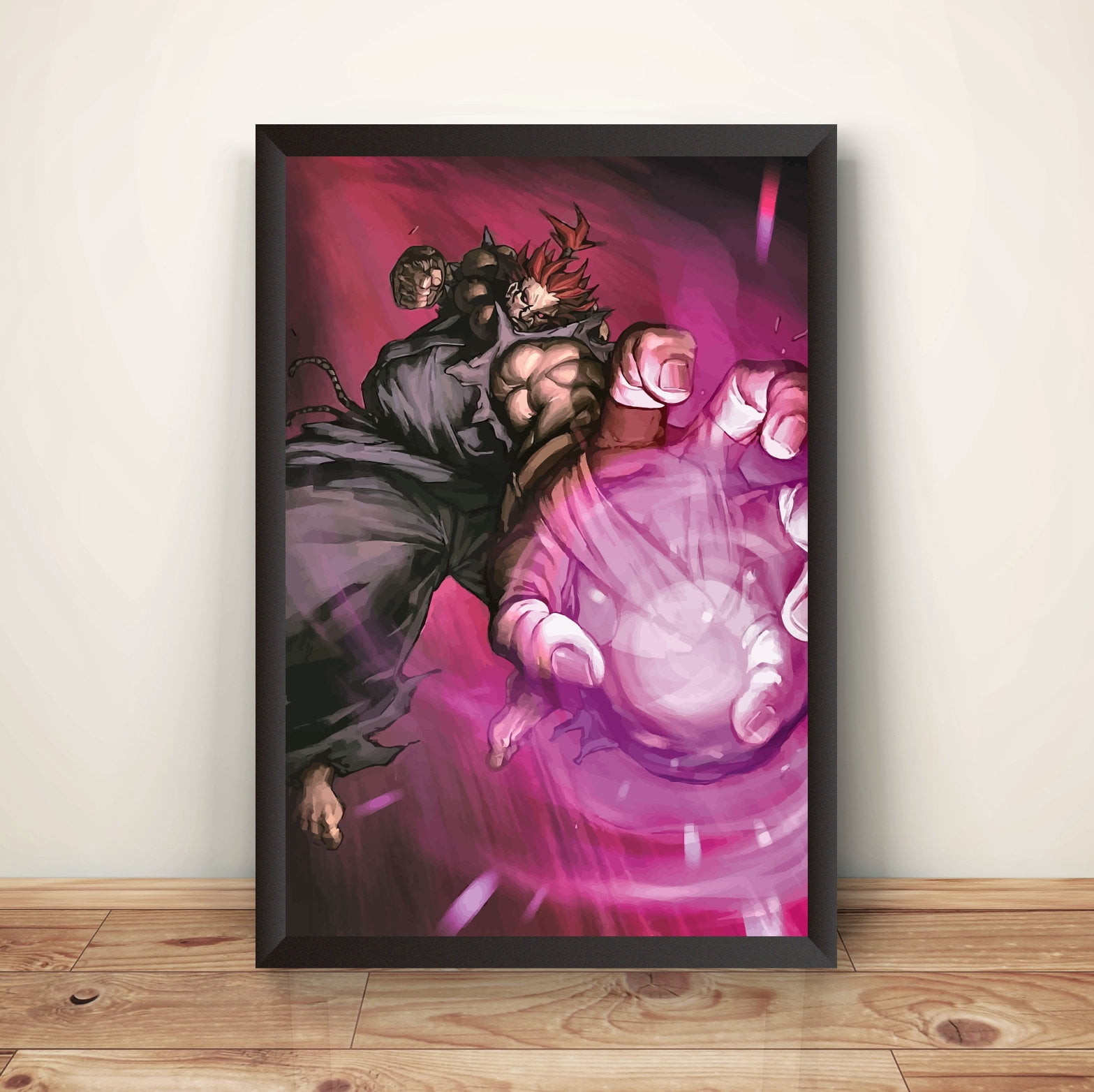 POSTER Akuma Gouki Street Fighting Comic Premium Poster-UNFRAMED ...