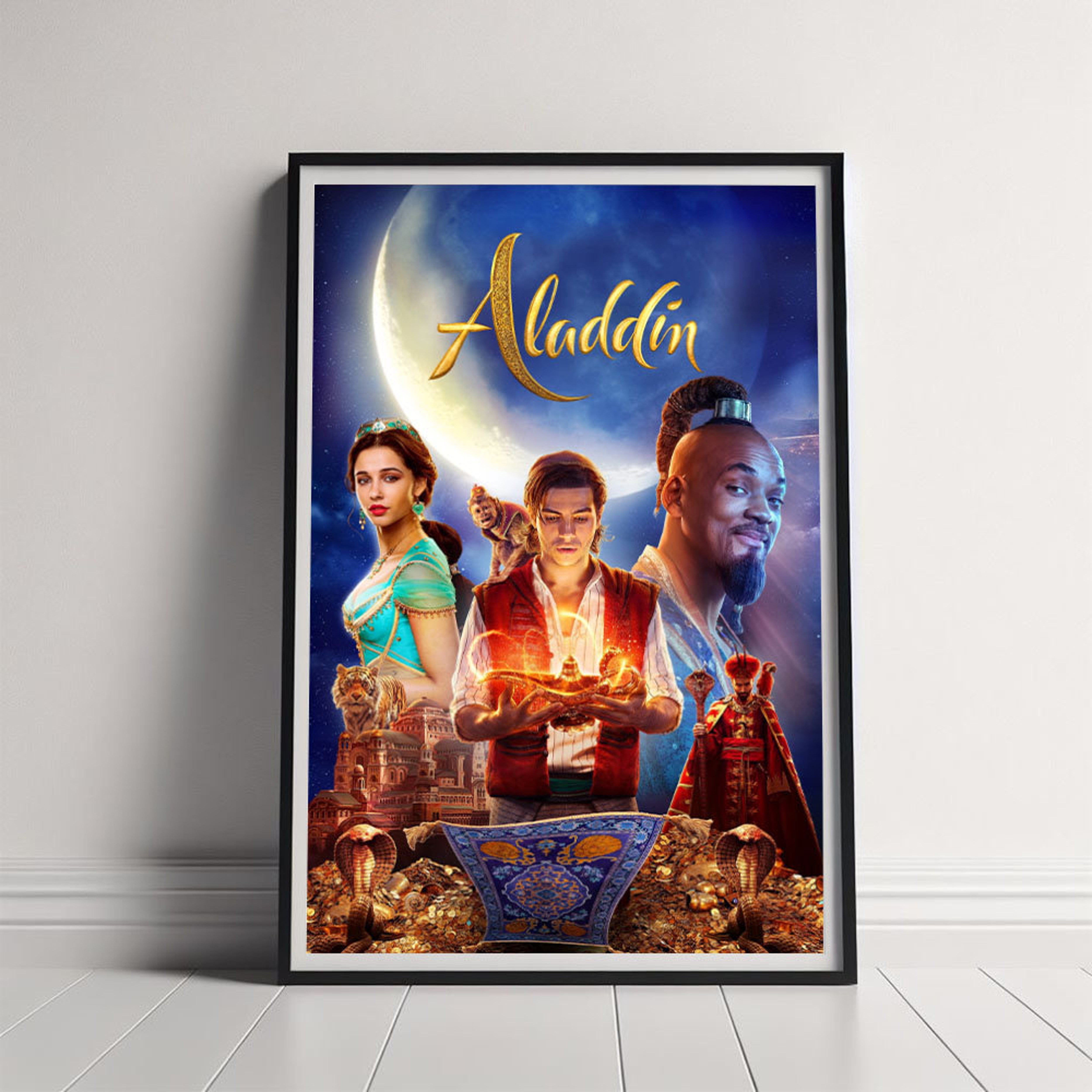 POSTER Aladdin Movie Poster, Poster Printing, Classic Movie Wall Art ...