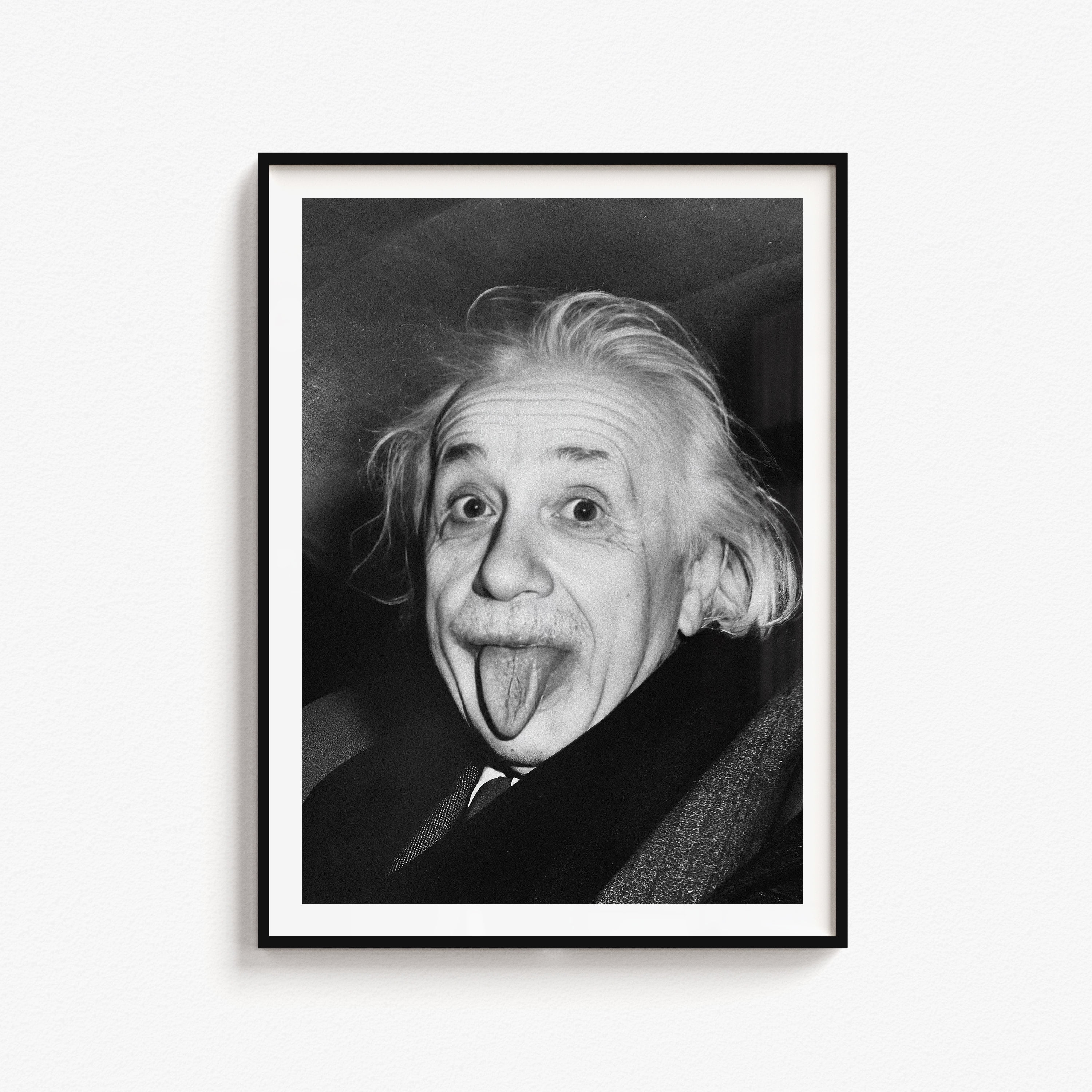 POSTER Albert Einstein, Albert Einstein Print | Einstein Sticking Tongue Out, Albert Einstein ...