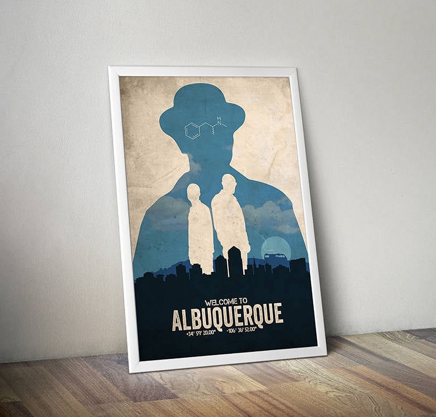 POSTER Albuquerque Breaking Bad poster alternative tv show poster Crime ...