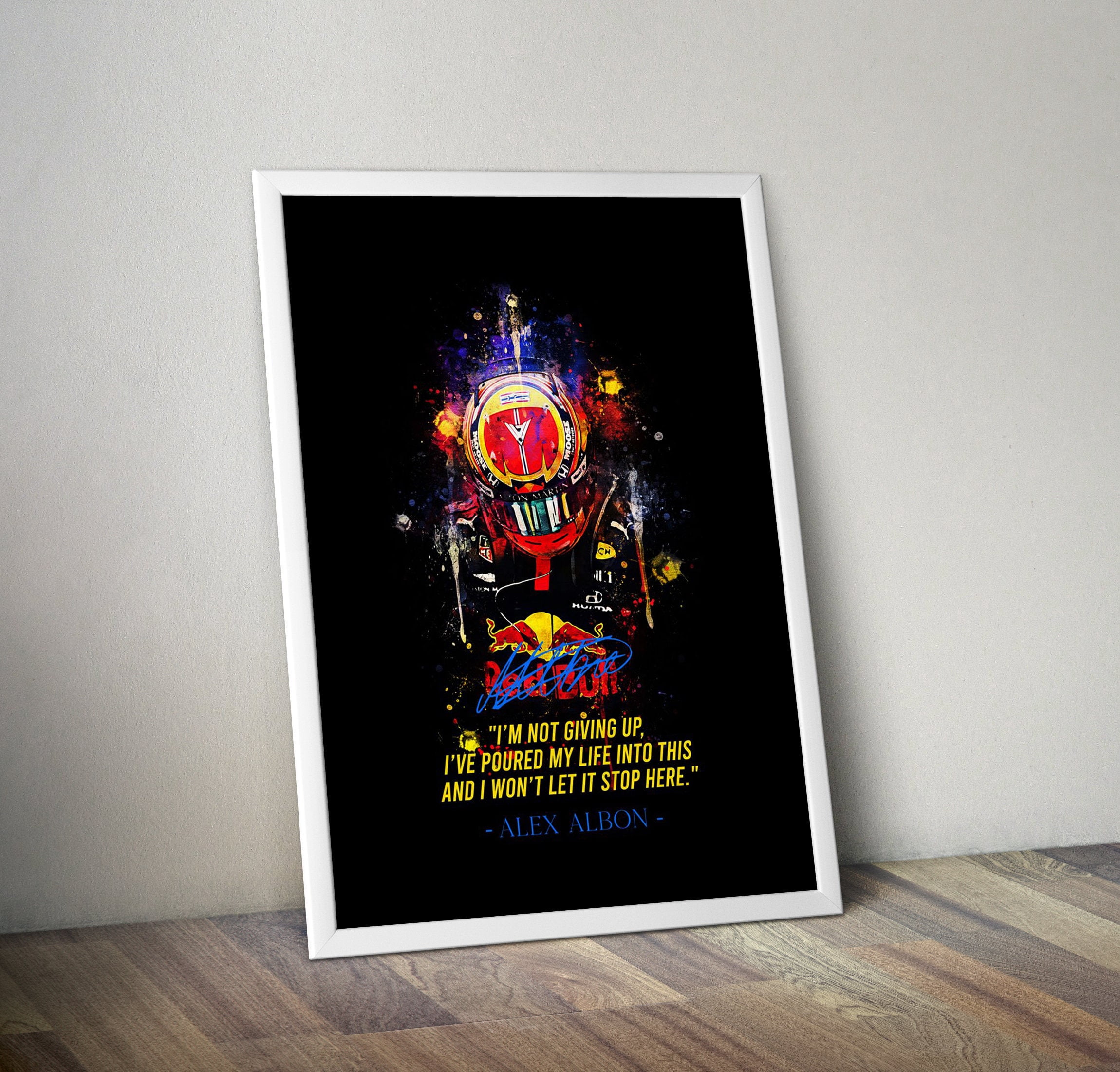 POSTER Alex Albon Poster F1 Poster F1 Car Poster F1 Car Formula 1 Car ...