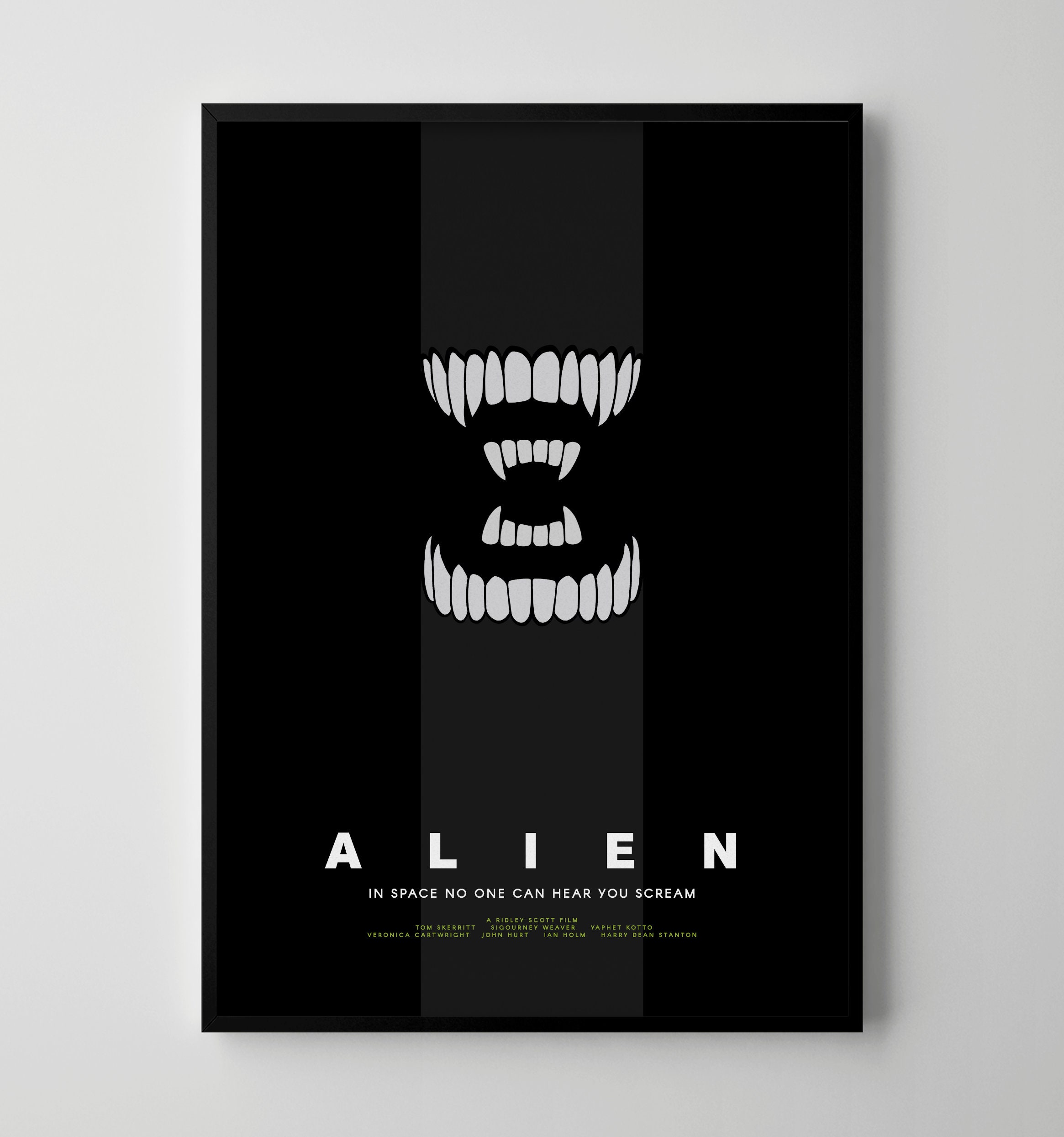 POSTER Alien: Alternative Minimalist Movie Poster / Alternative Film ...