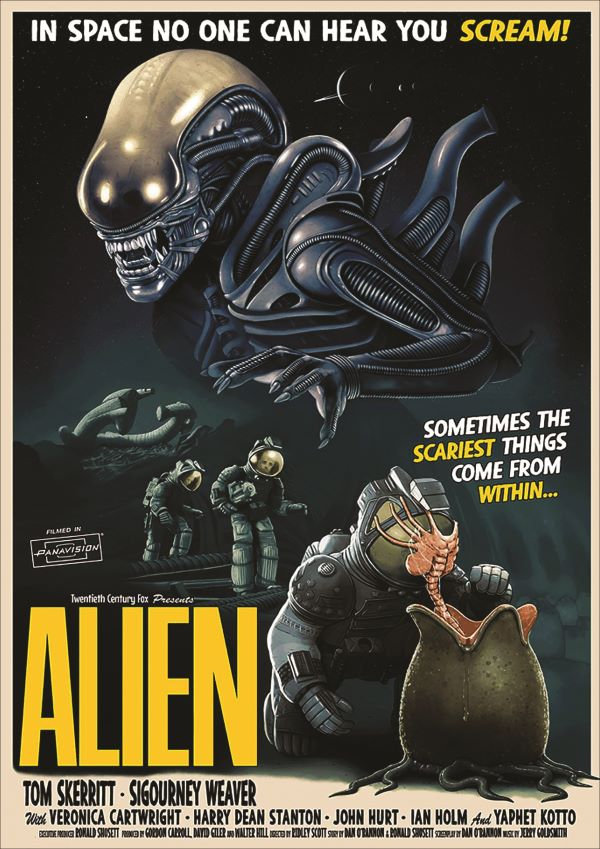 POSTER Alien Movie Poster 1979 Movie Print Film POSTER -UNFRAMED ...