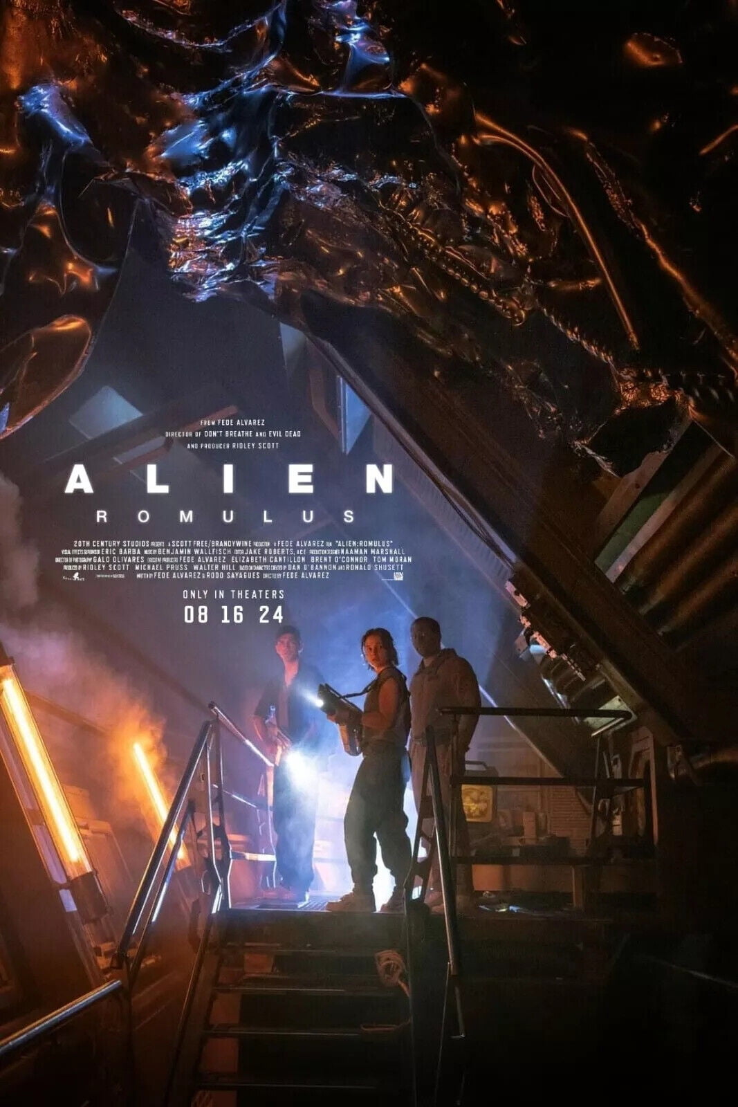 POSTER Alien: Romulus 2024 Movie Poster Wall Art (m) Cailee Spaeny ...