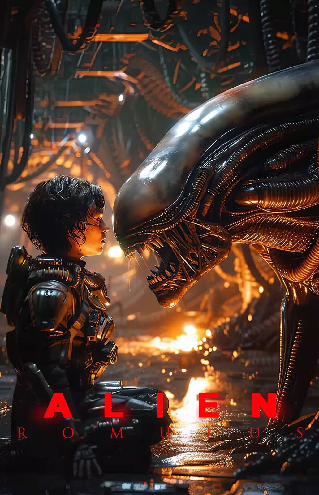 POSTER Alien: Romulus 2024 Movie Poster Wall Art (t) Cailee Spaeny-8x12 ...