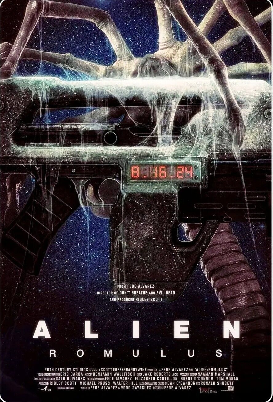 POSTER Alien Romulus Poster 🍿🍿-24x36-UNFRAMED - Walmart.com