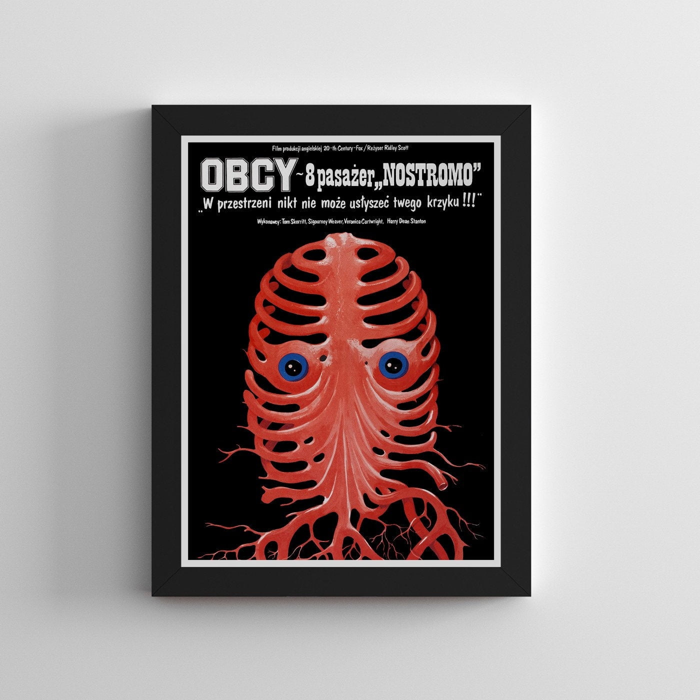 POSTER Alien Sigourney Weaver Polish Film / Movie Poster -UNFRAMED ...