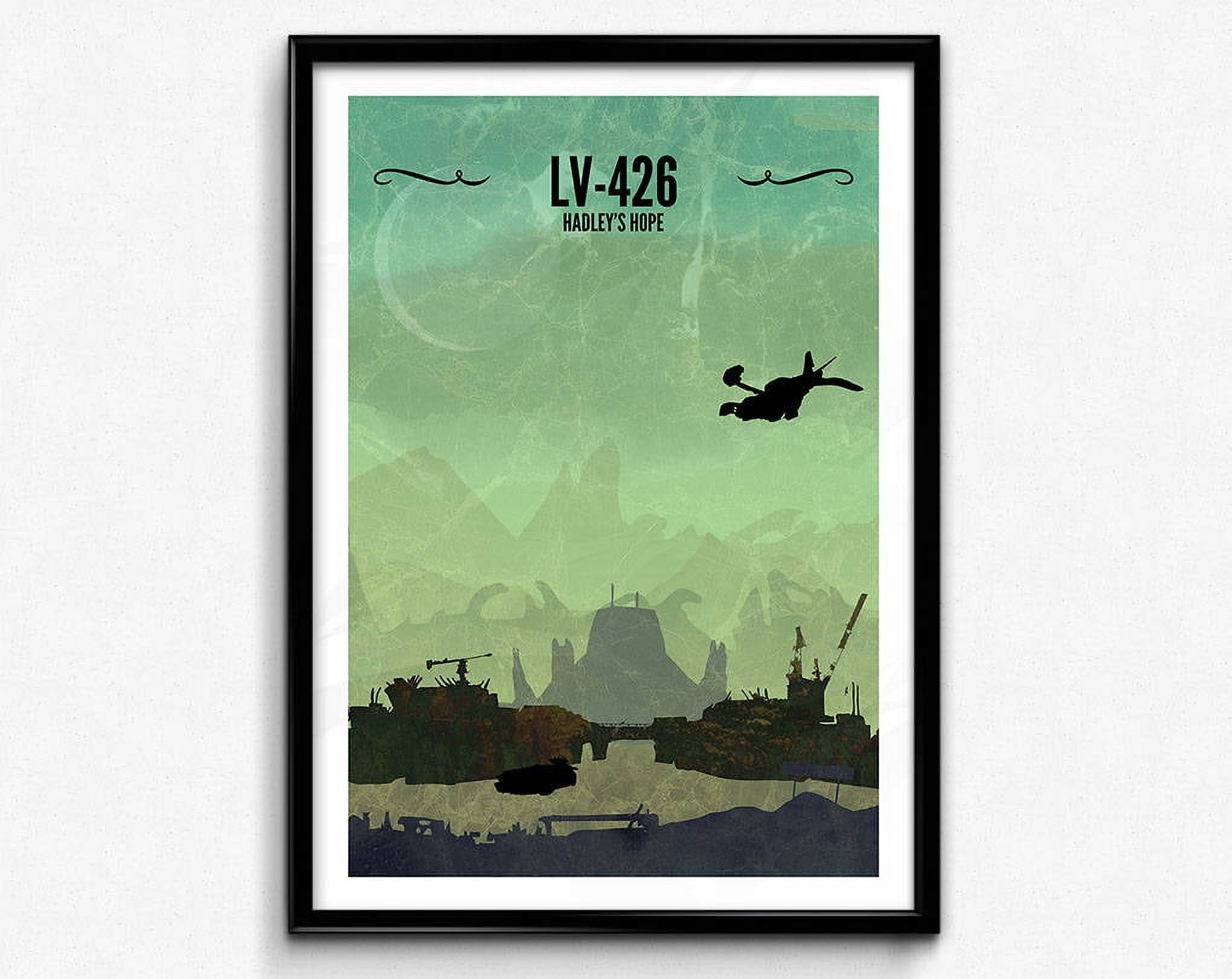 POSTER Alien Travel Poster/Print - LV-426 Poster/Print - Hadley's Hope ...