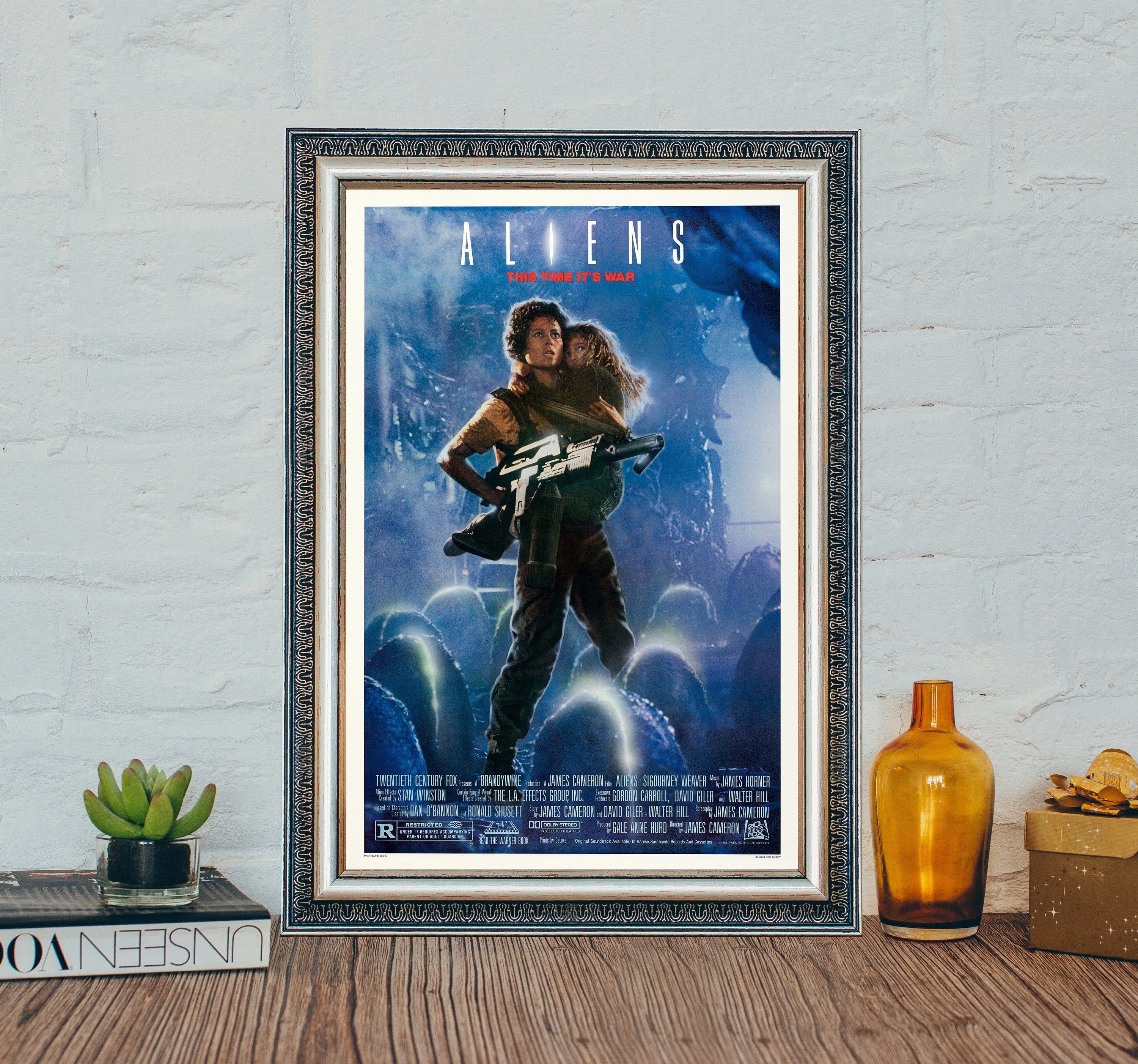 POSTER Aliens (1986) Movie Poster, Aliens Classic Science Fiction ...