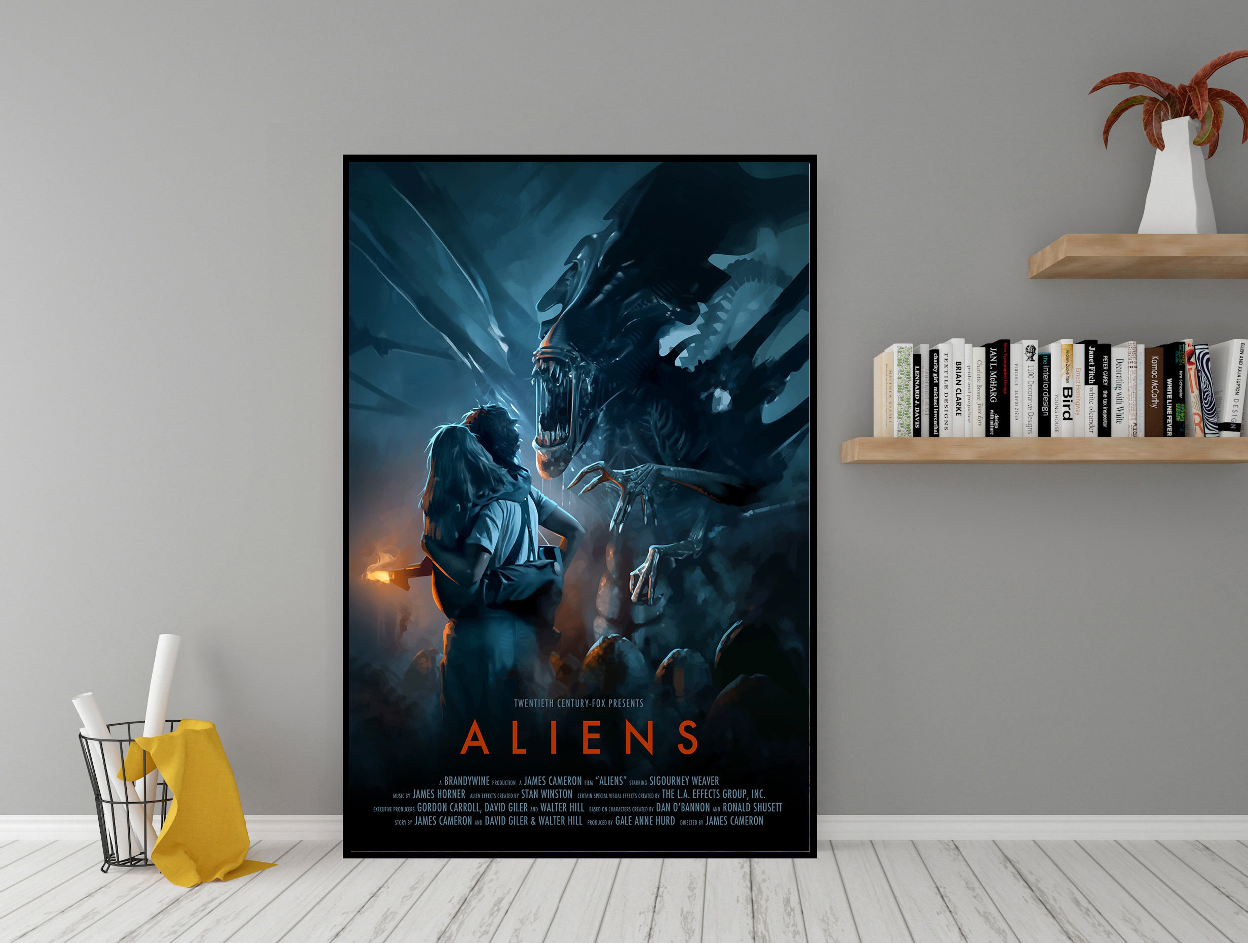 Aliens Movie Poster 1986