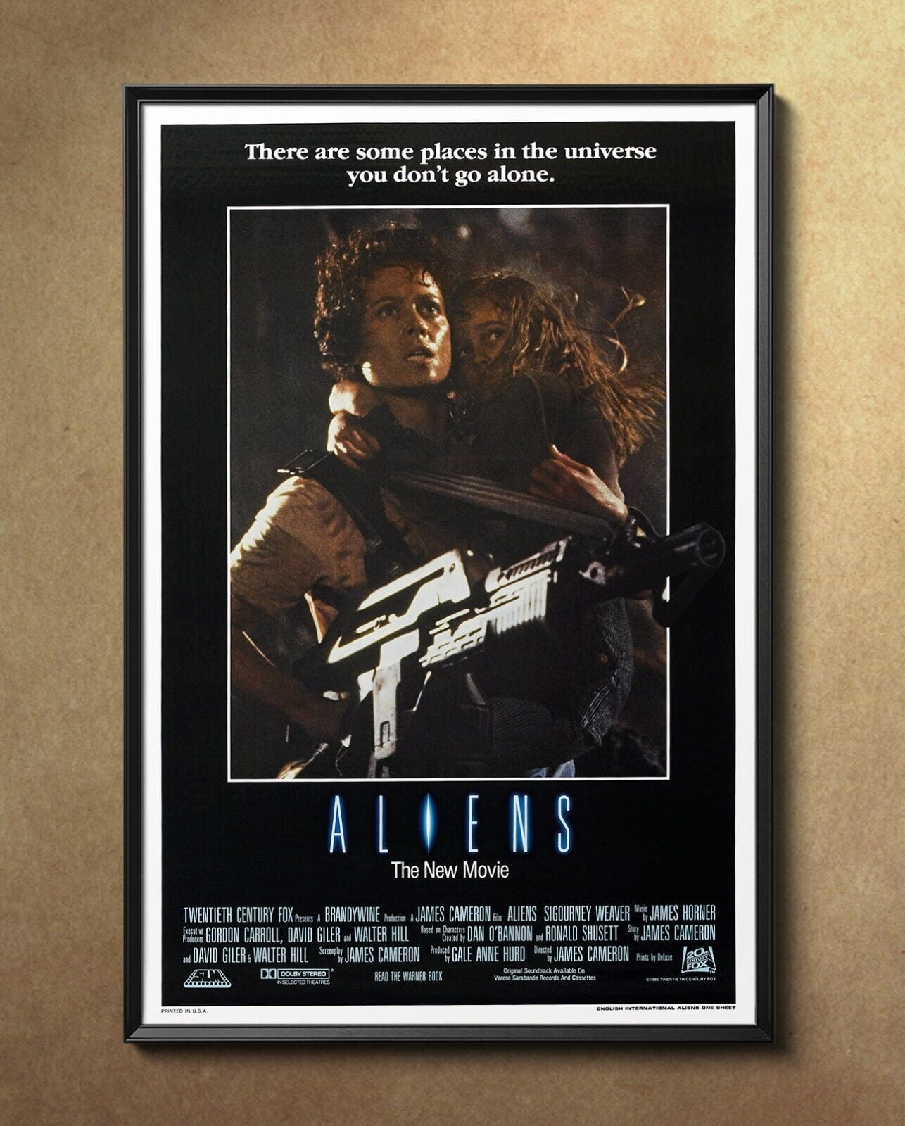 POSTER Aliens Sigourney Weaver 1986 Movie Poster-24x36-UNFRAMED ...