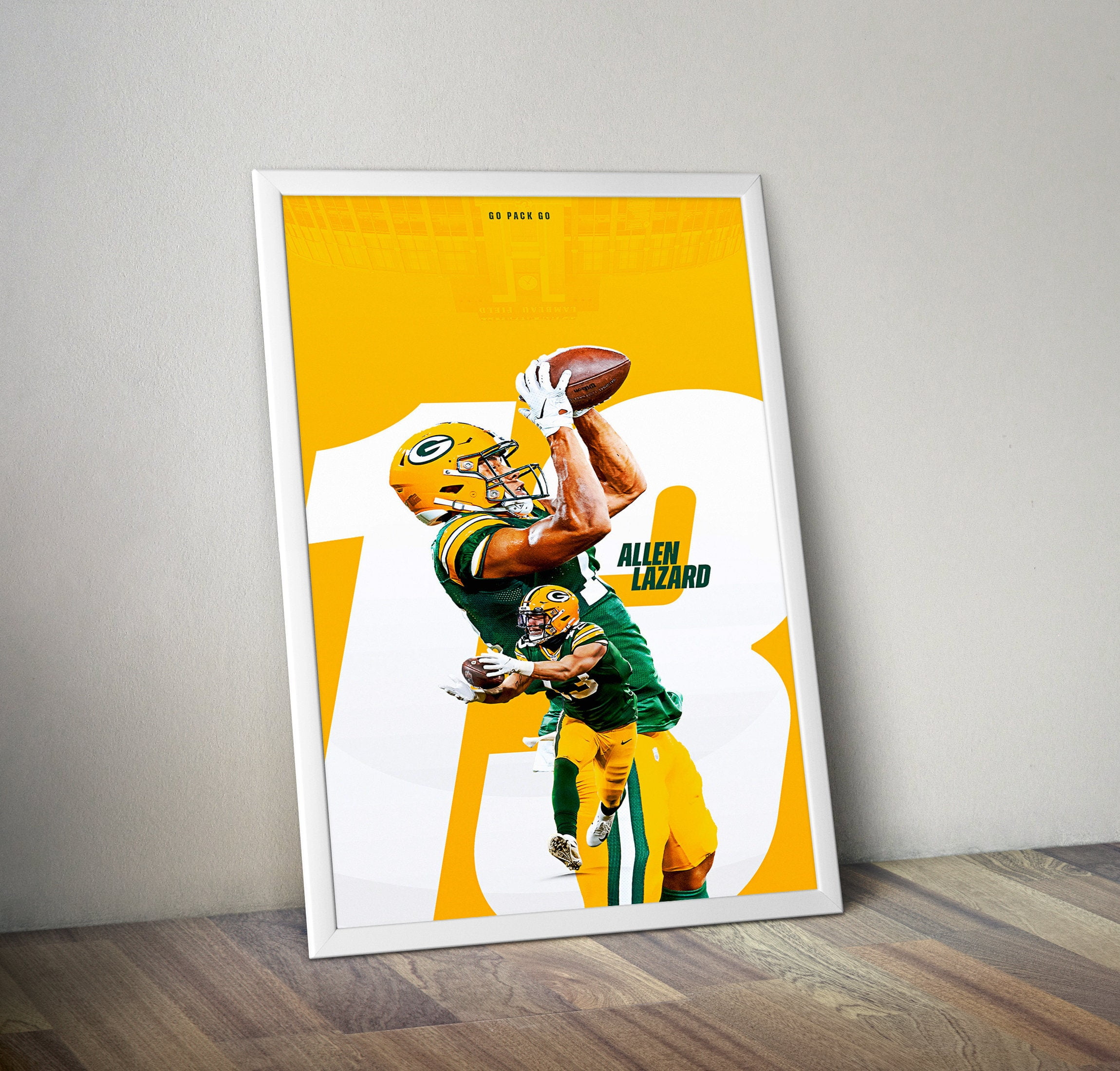 POSTER Allen Lazard Poster New York Jets Unique Wall decor for Football ...