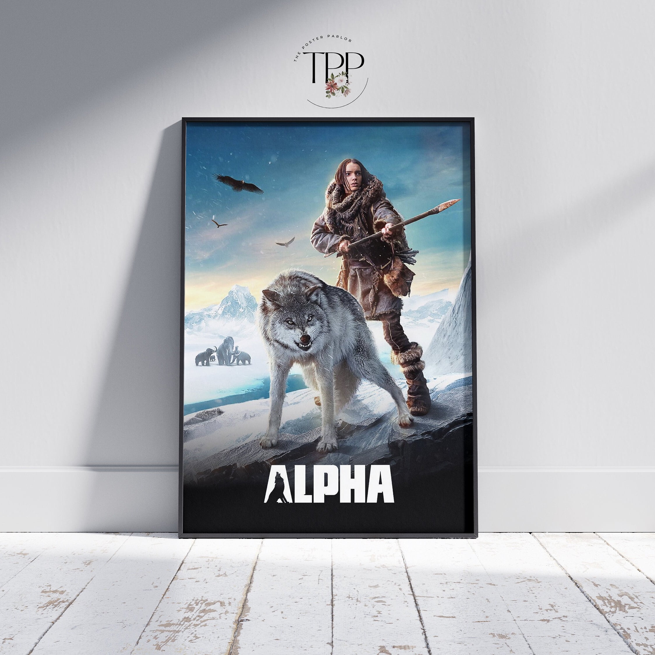 POSTER Alpha Movie Poster, Netflix Film Wall Art, Primitive World ...
