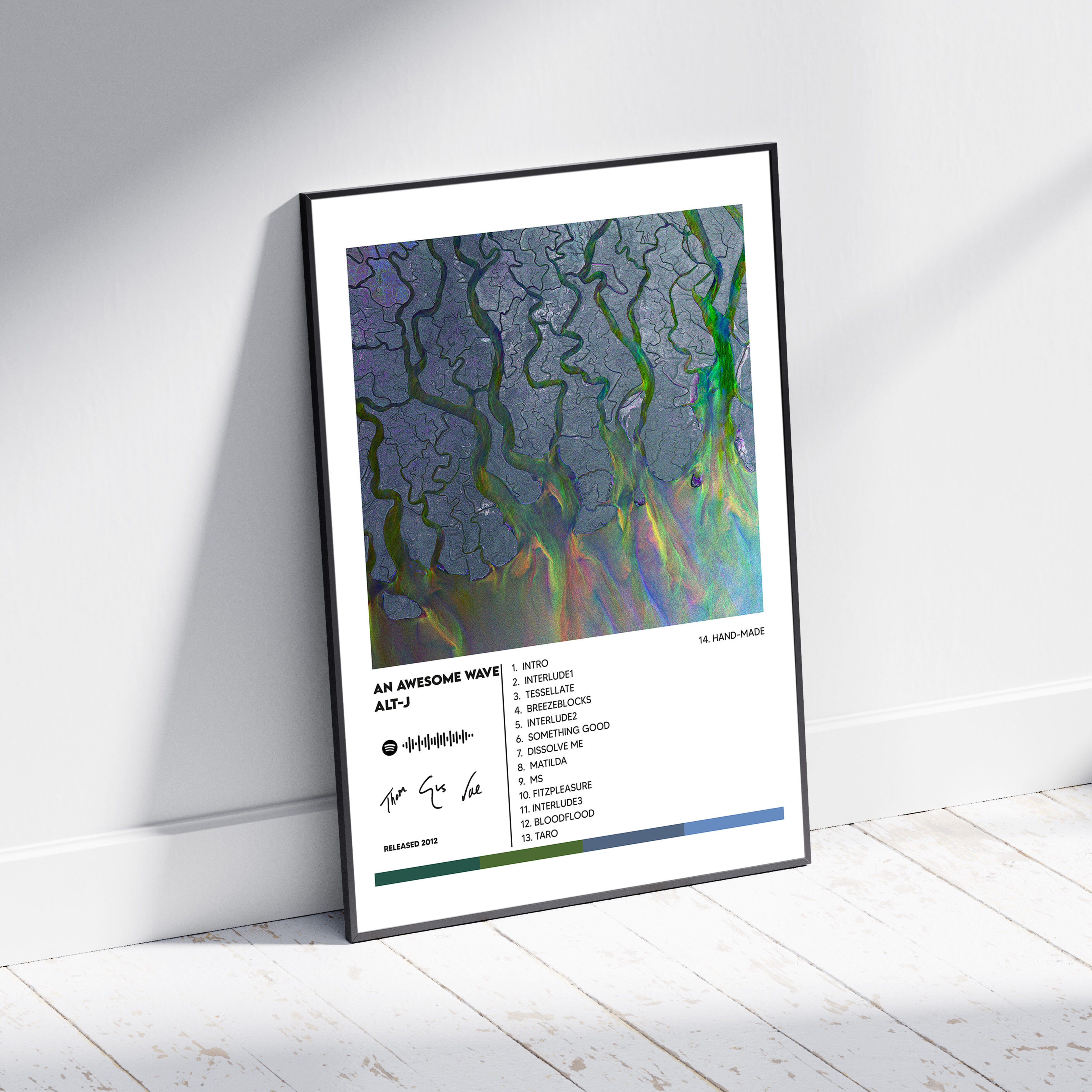 POSTER Alt-J - An Awesome Wave Album Poster / Album Cover Poster ...