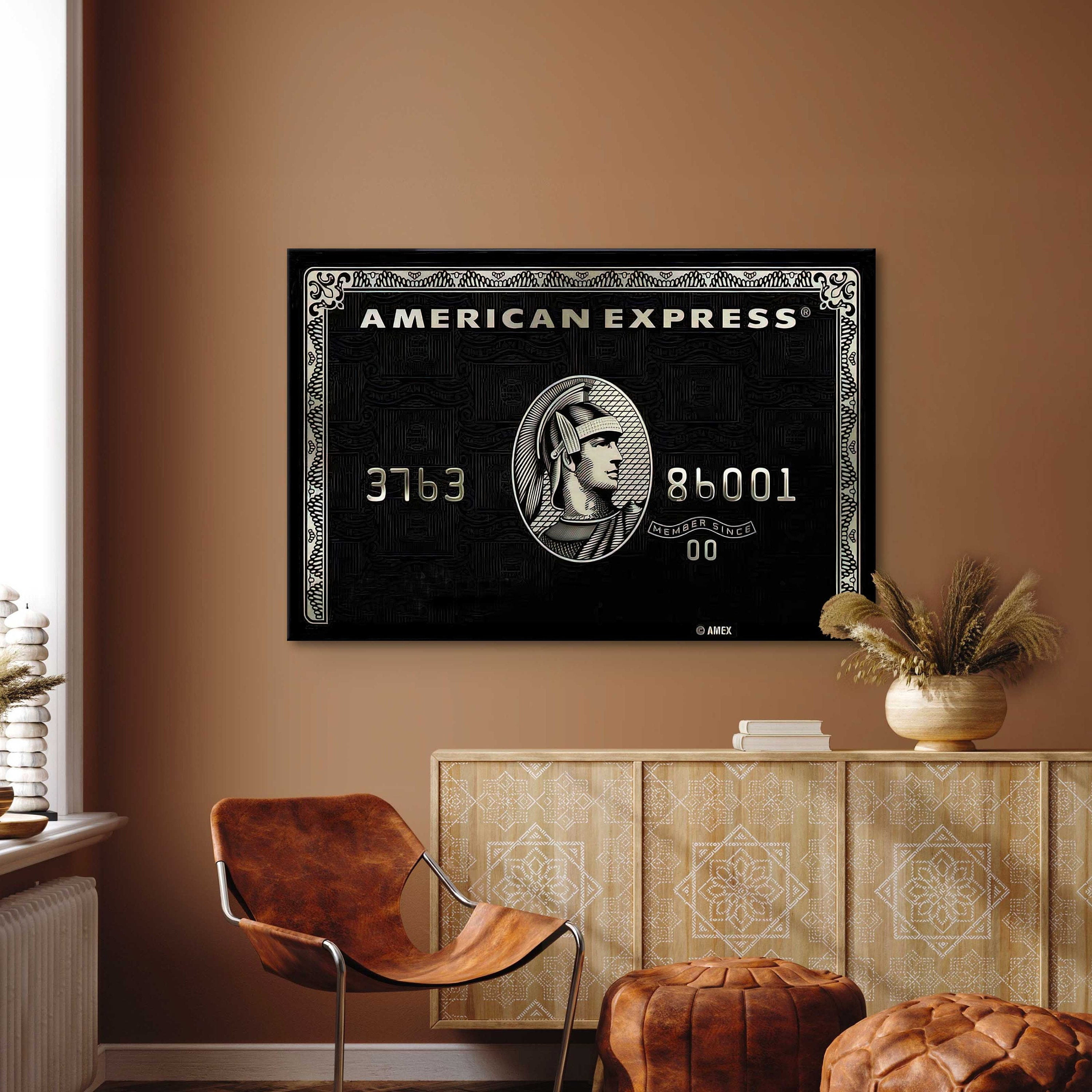 POSTER American Express Card Print, Black Card American Express Art ...