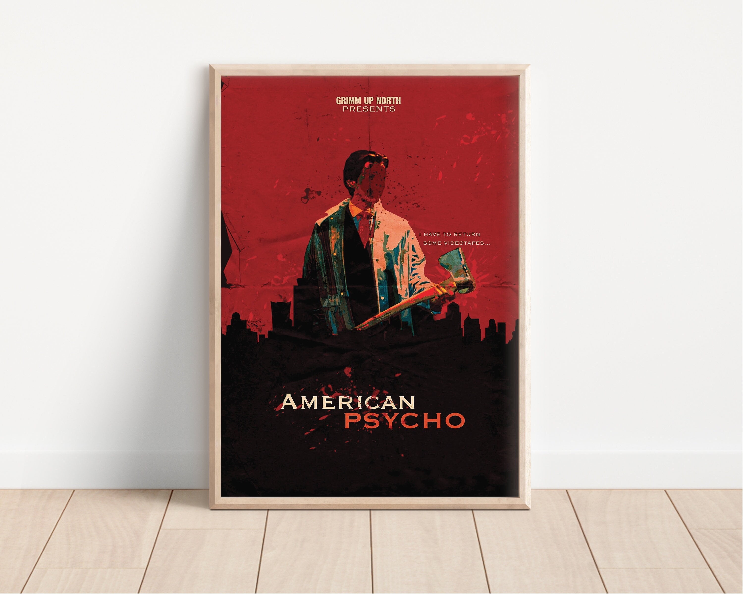 POSTER American Psycho Poster - Christian Bale Poster - Jared Leto ...