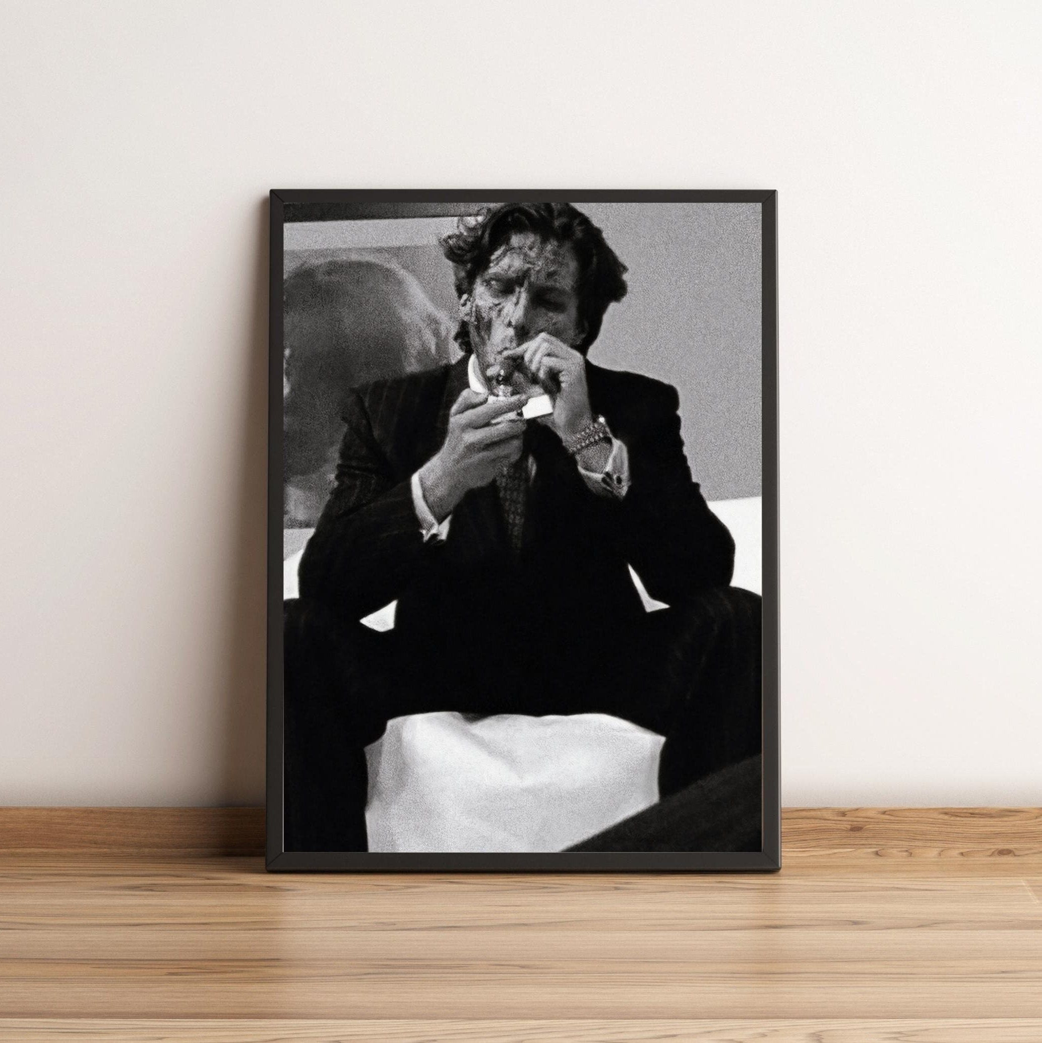 POSTER American Psycho Poster, Patrick Bateman Art Print. Vintage ...