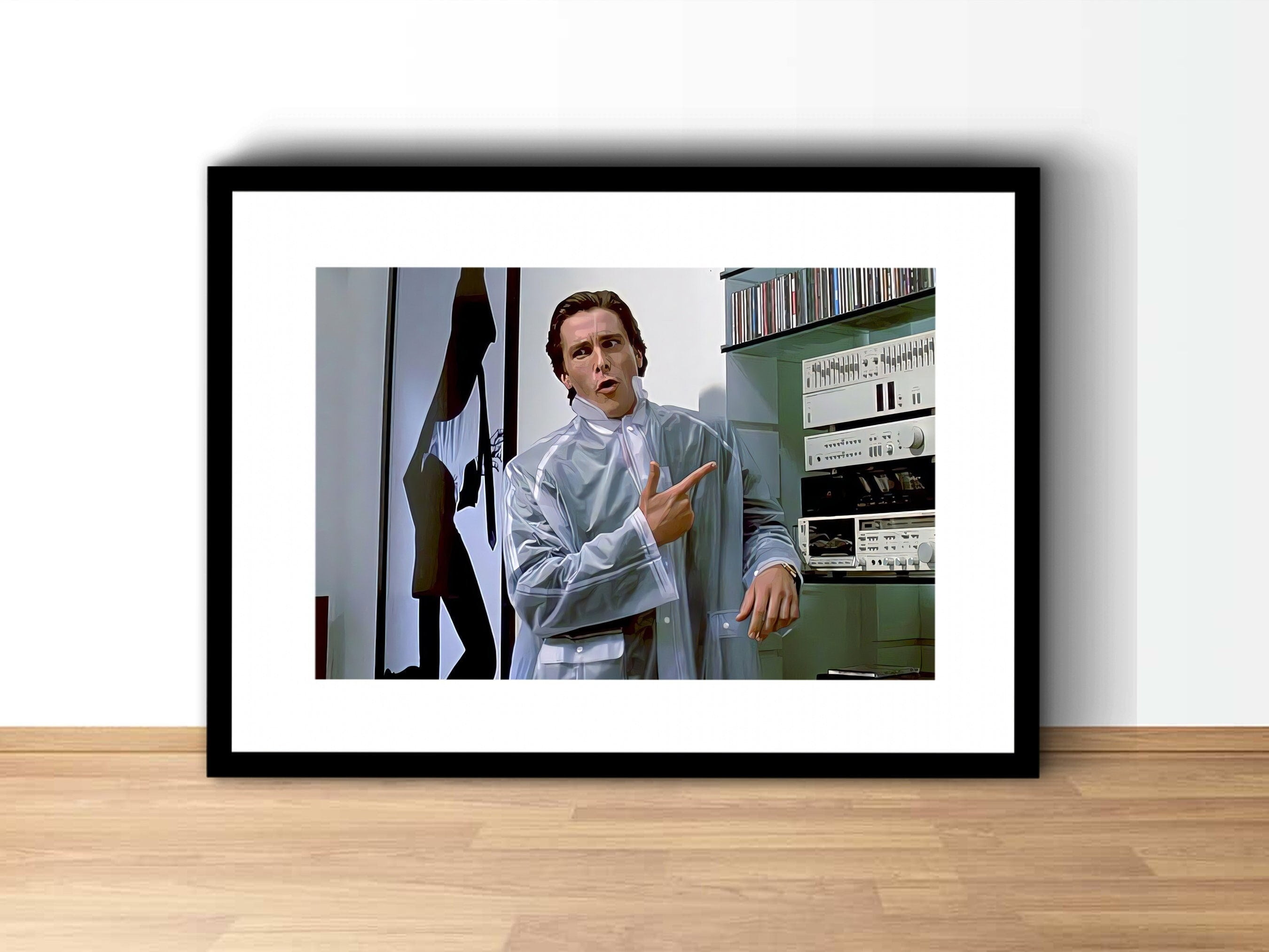 POSTER American Psycho Poster - Psycho Poster - Christian Bale American ...