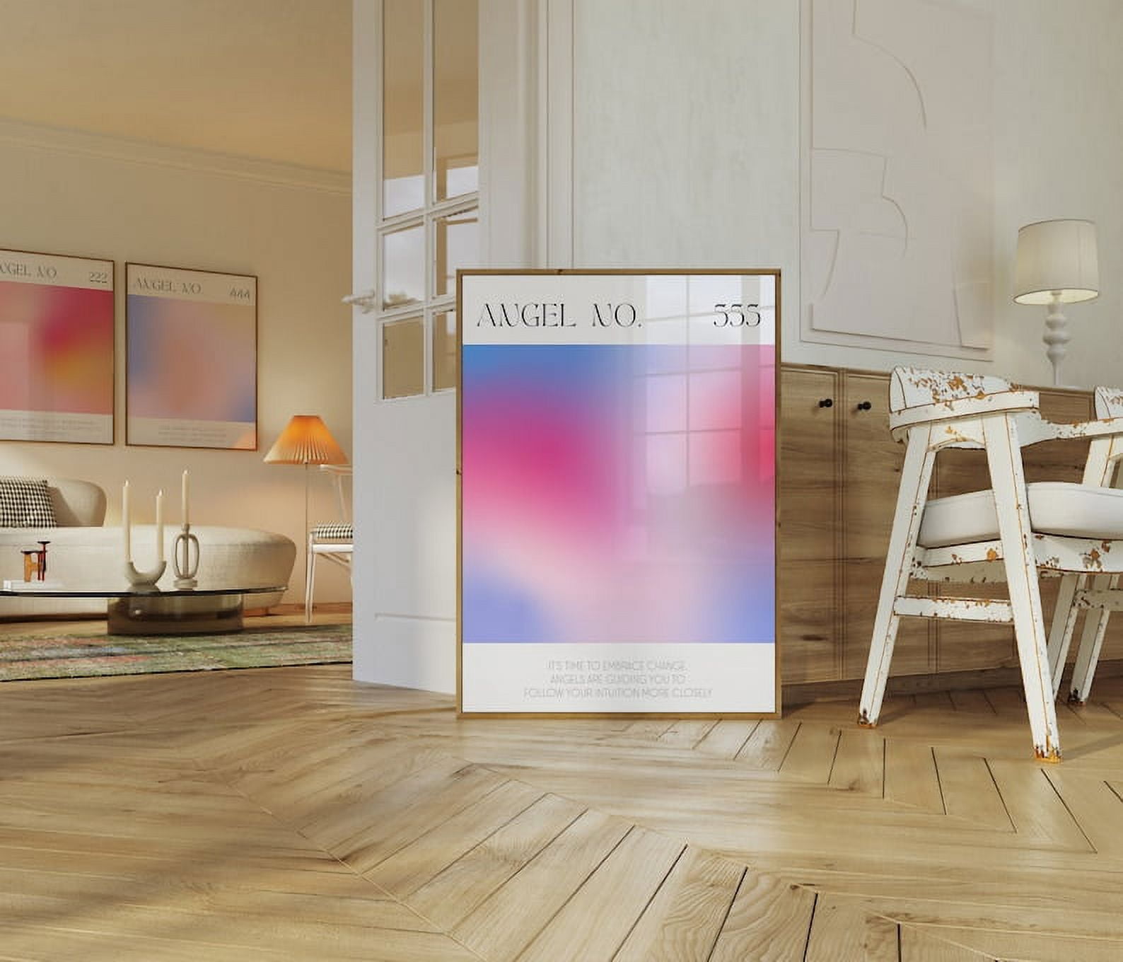 POSTER Angel Number Poster 555, Aura Energy Poster, Spiritual Poster ...