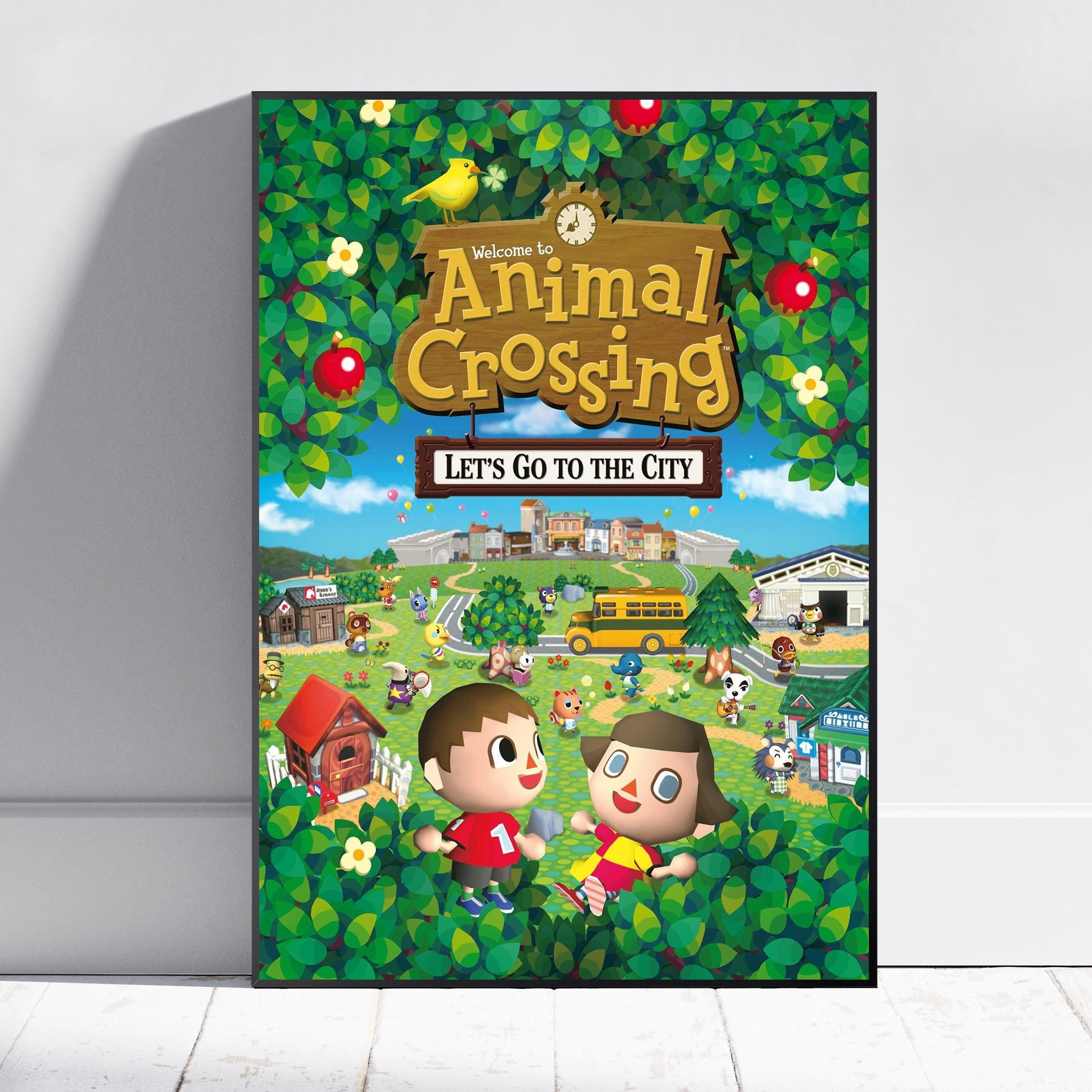 POSTER Animal Crossing Poster, New Horizons Wall Art, Game Poster Gift ...