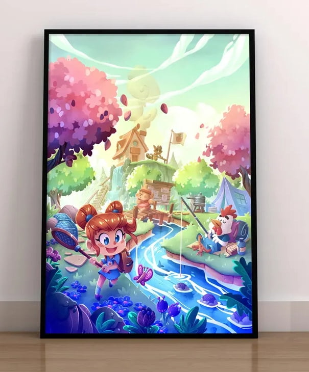 POSTER Animal Crossing Poster | Wall Art | Wall Prints-16x24-UNFRAMED ...