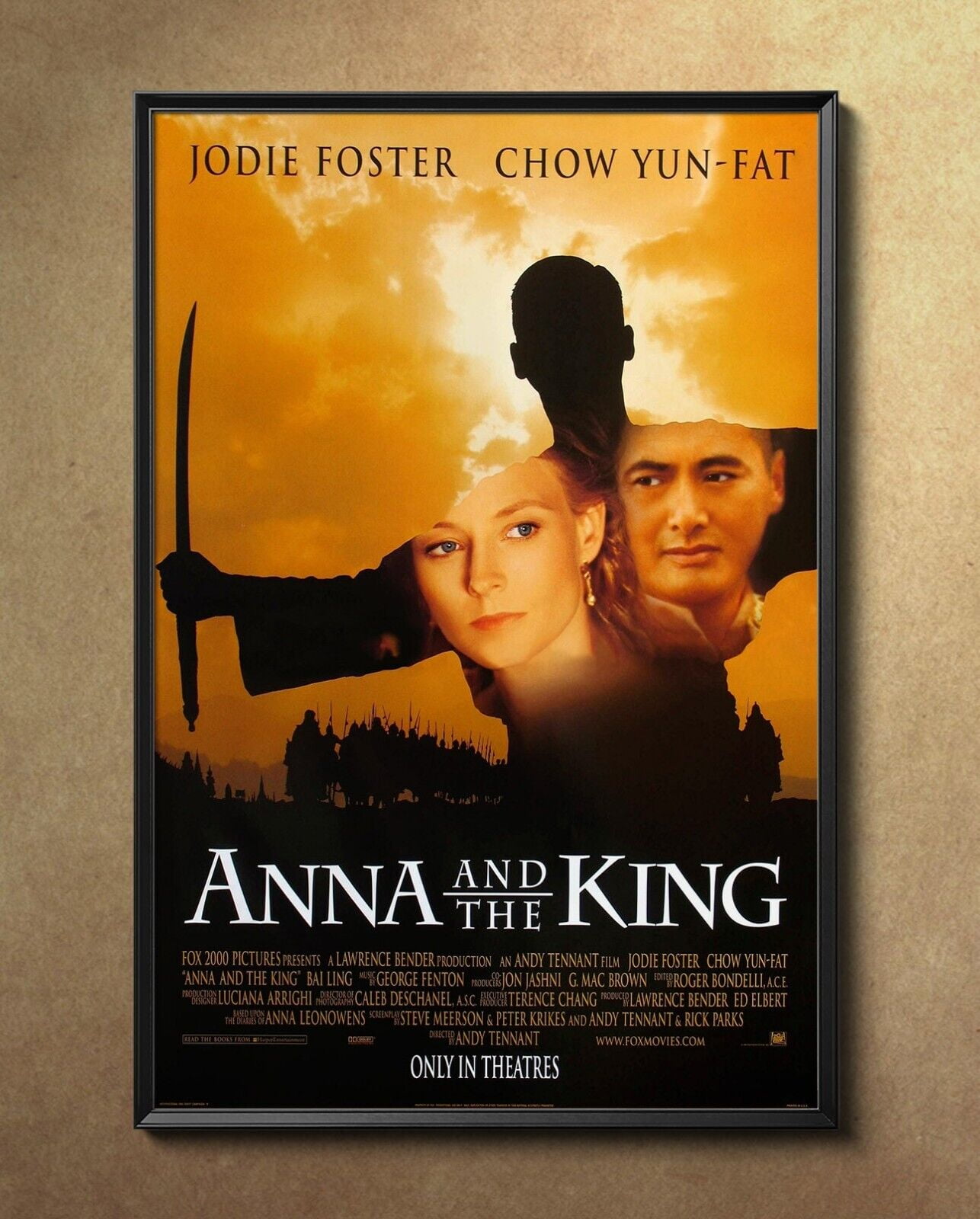 POSTER Anna and the King Movie Poster-12x18-UNFRAMED - Walmart.com