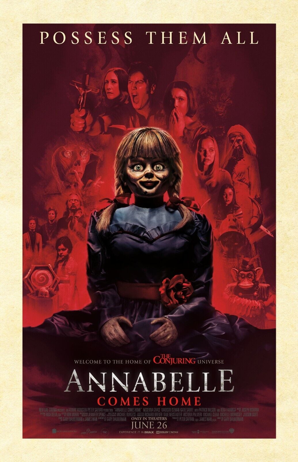 POSTER Annabelle Comes Home movie poster (d) - Annabelle poster-24x36 ...