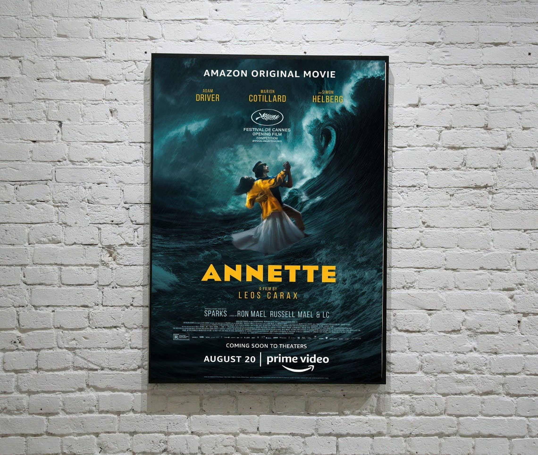 POSTER Annette 2021 Movie Poster Picture Art Wall Gift Decor, Vintage ...