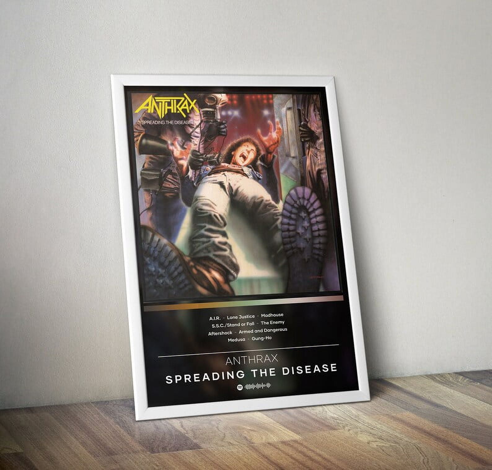 POSTER Anthrax Poster Print | Spreading the Disease Poster | Album ...