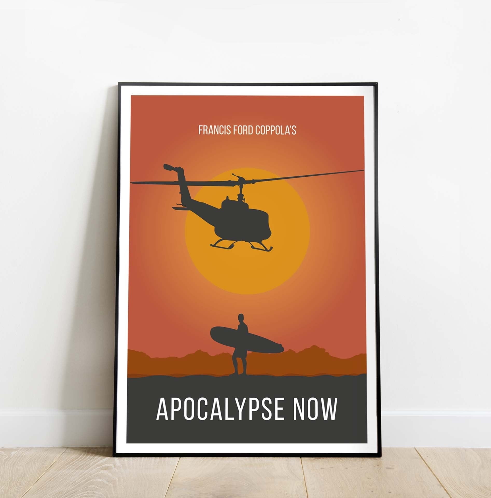 POSTER Apocalypse Now inspired print minimalist movie poster / print ...