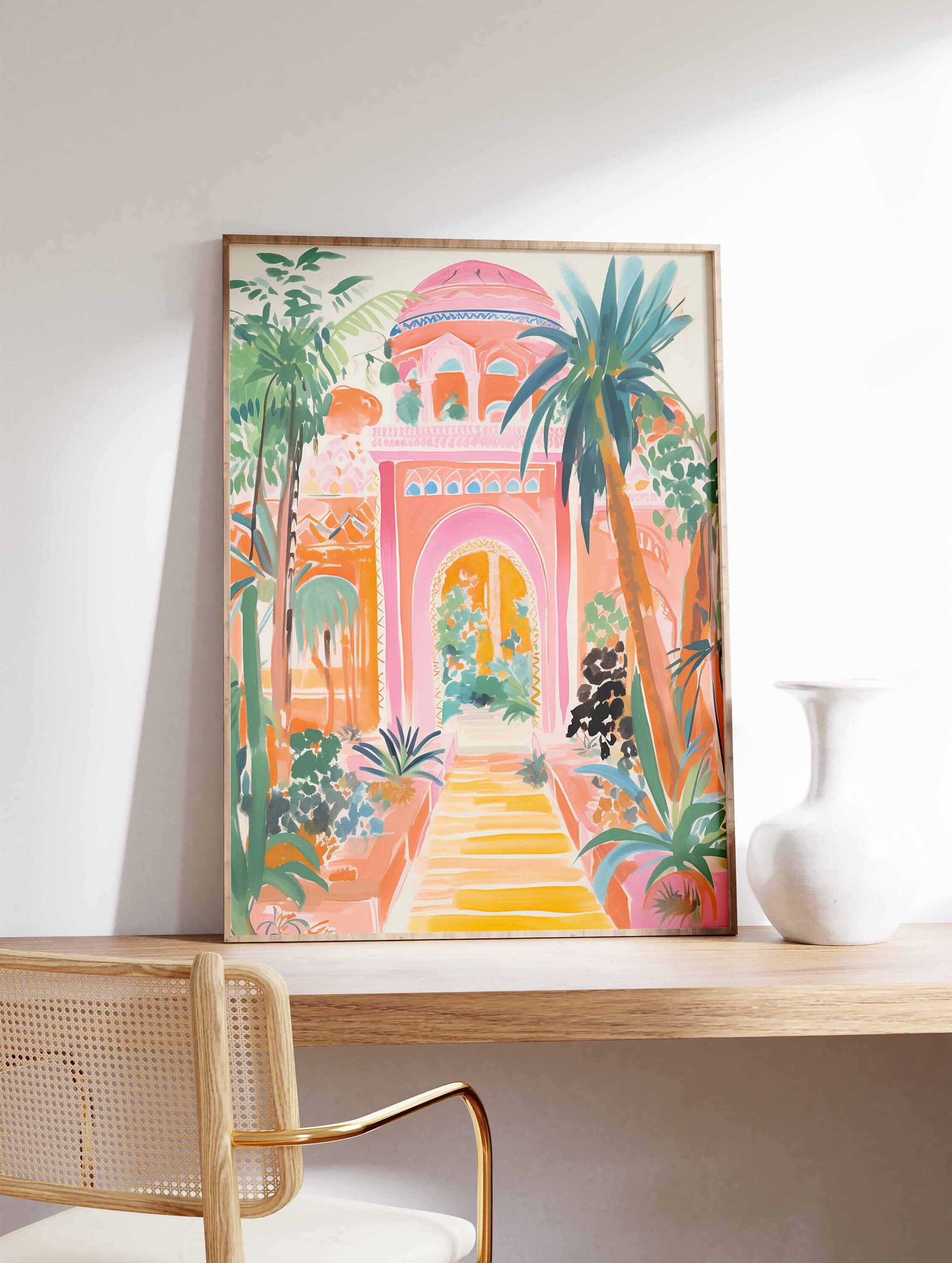 POSTER Arabic Doorway Poster, Moroccan Print, Persian Decor ...