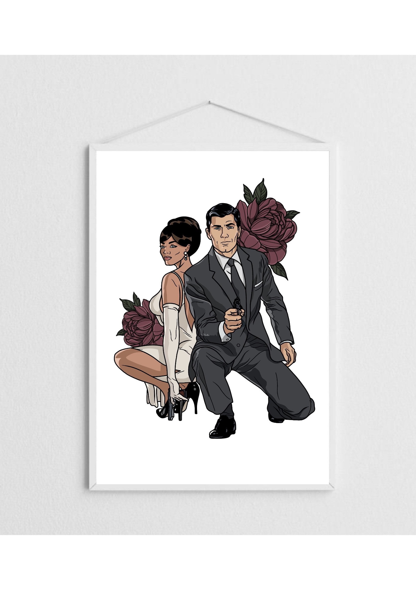 POSTER Archer Animated Television / TV Show / Series Print, Lana and ...