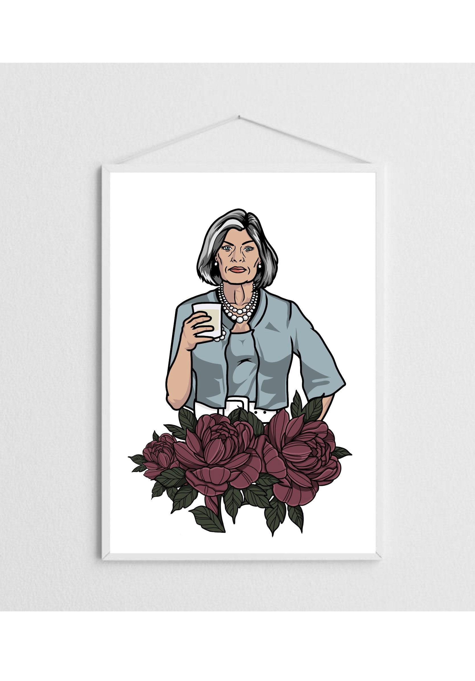 POSTER Archer Animated Television / TV Show / Series Print, Malory ...