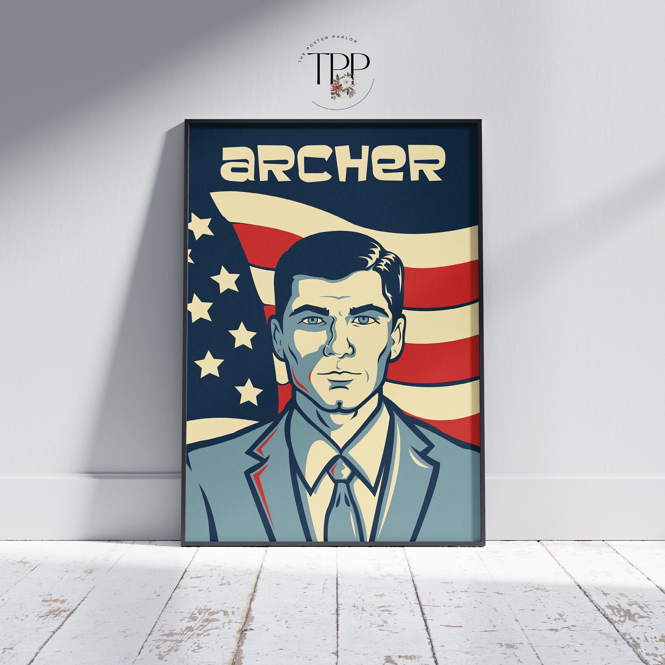POSTER Archer TV Show Poster, Sterling Archer Wall Art, Anime Print ...