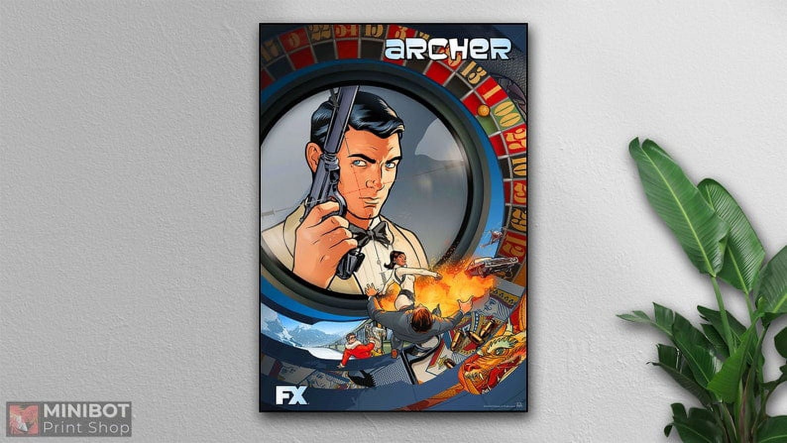 POSTER Archer Tv Show Poster-UNFRAMED - Walmart.com