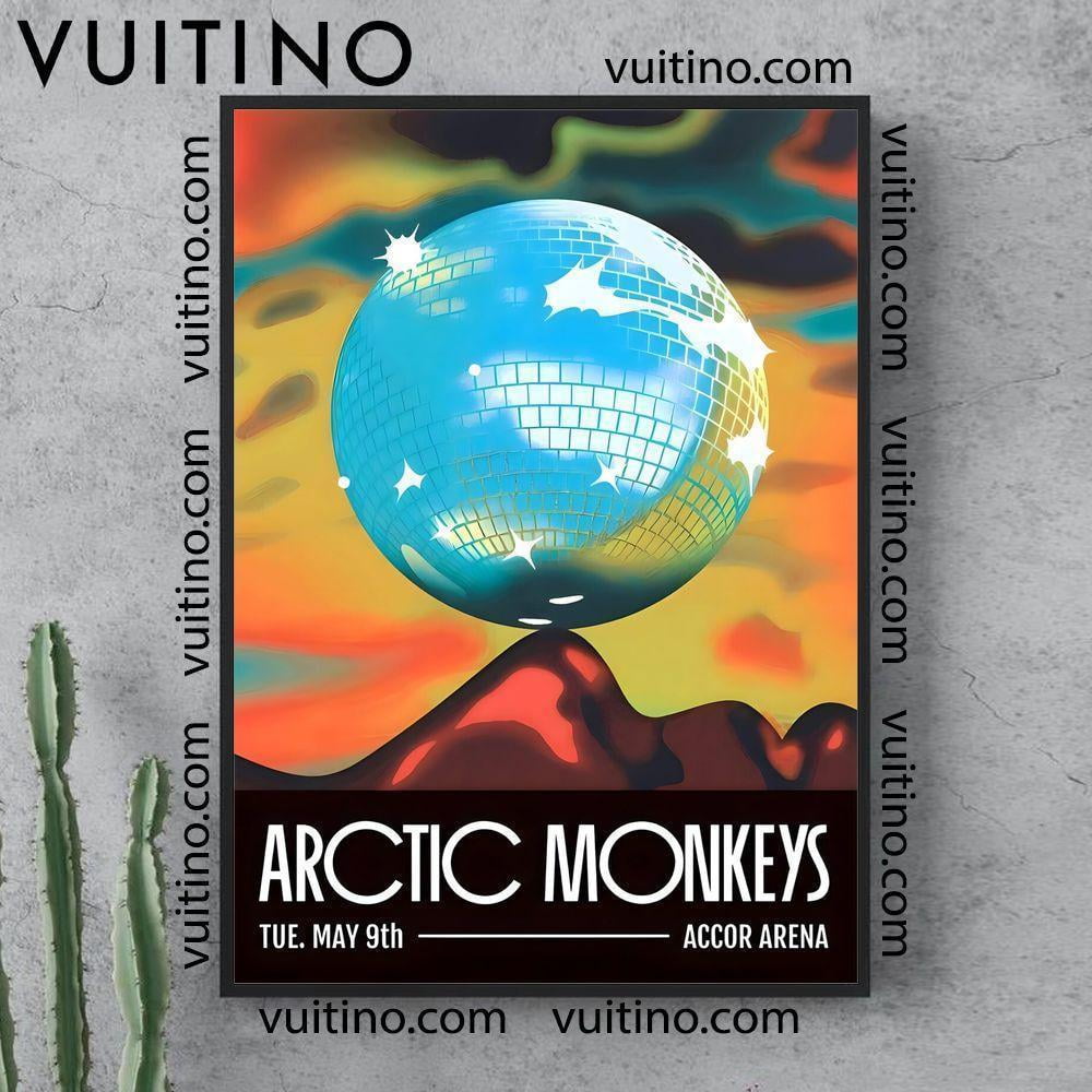 POSTER Arctic Monkeys The Car Eu Tour France Paris Accor Arena Vertical ...