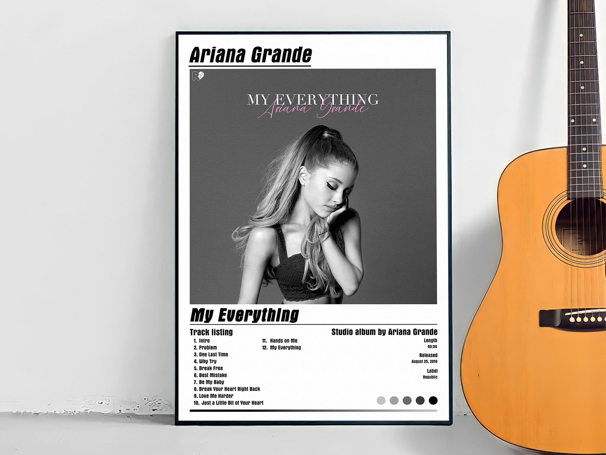 POSTER Ariana Grande - My Everything | Album Cover Poster-UNFRAMED - Walmart.com