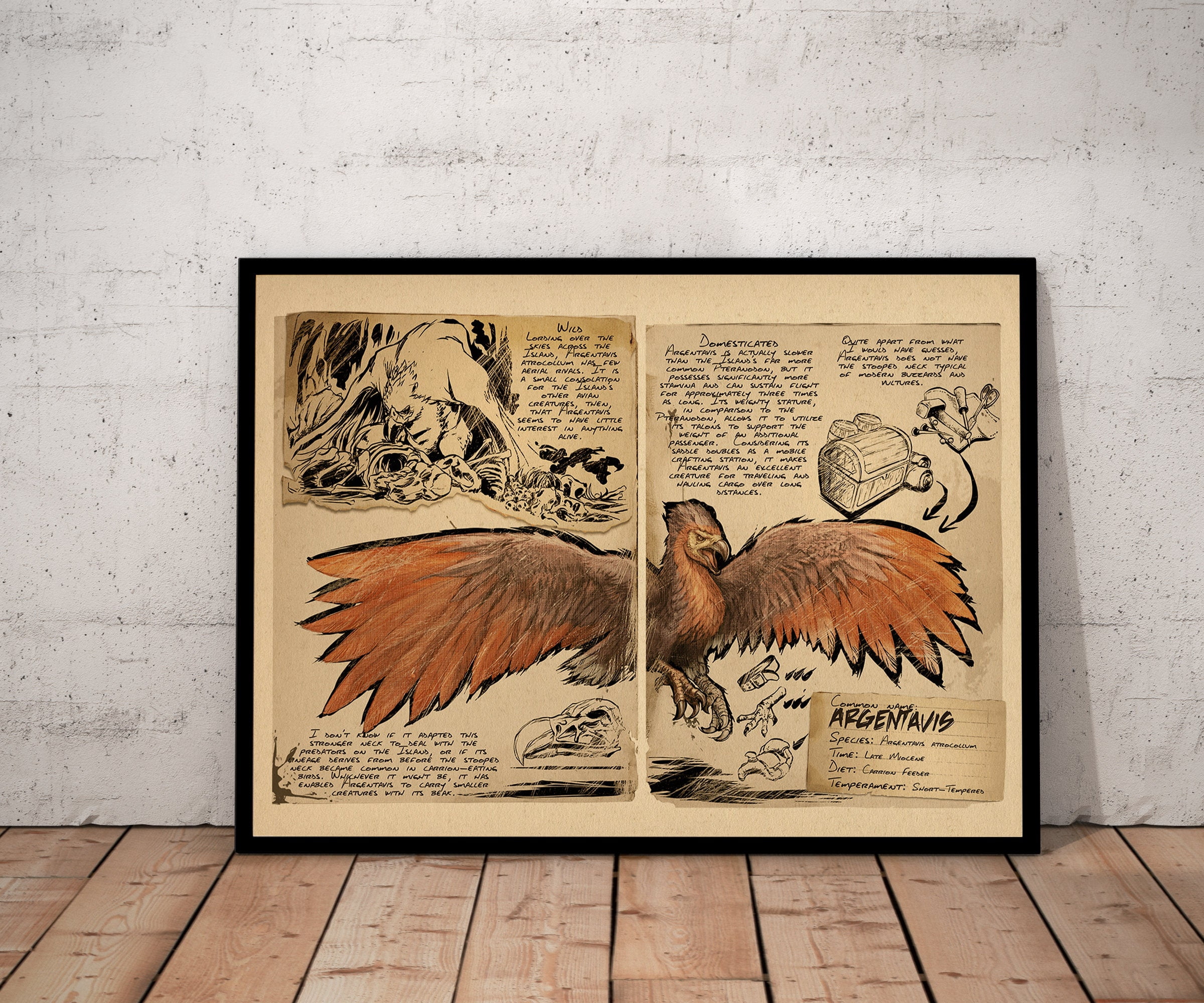 POSTER Ark Survival Evolved Monsters Poster, Wall Art, Wall Prints ...