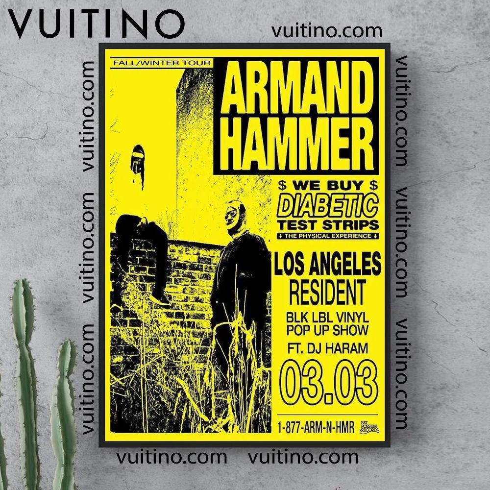 POSTER Armand Hammer Blk Lbl Vinyl Pop Up Show Vertical Poster-24x36 ...