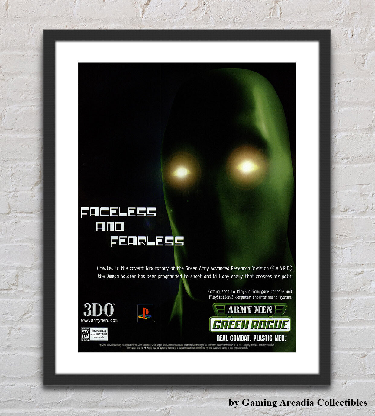 POSTER Army Men Green Rogue Playstation PS1 Poster-24x36-UNFRAMED ...