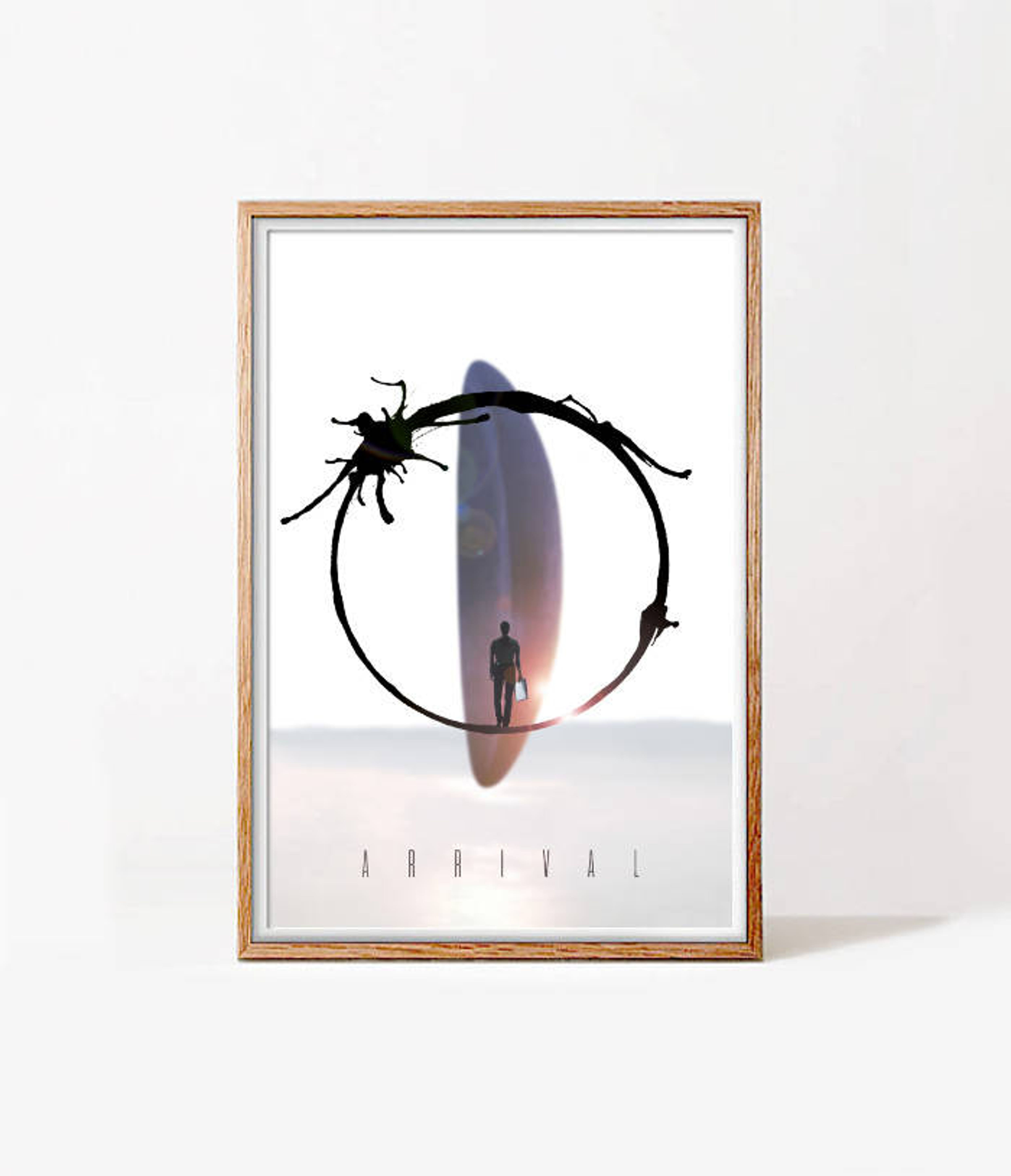 POSTER Arrival, movie poster artwork, art, science fiction poster, sci ...