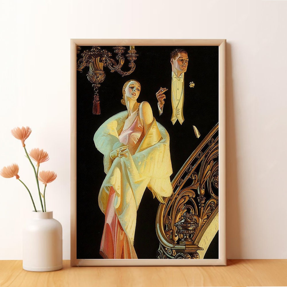 POSTER Arrow collars (c.1932) by J.C Leyendecker Repro Posterr, Classic ...