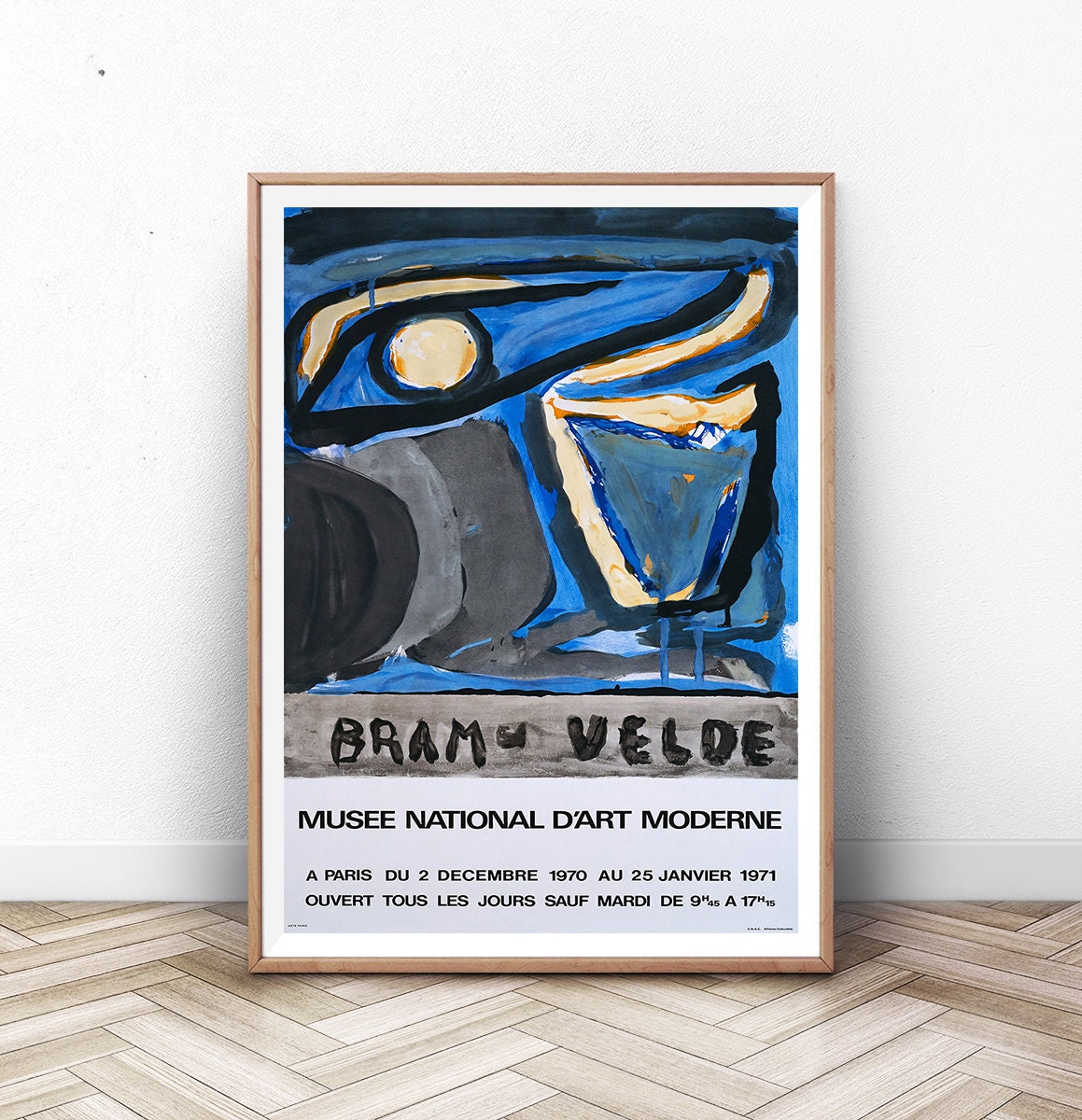 POSTER Art Exhibition Poster, Modern Wall Art, Mid Century Modern Art ...