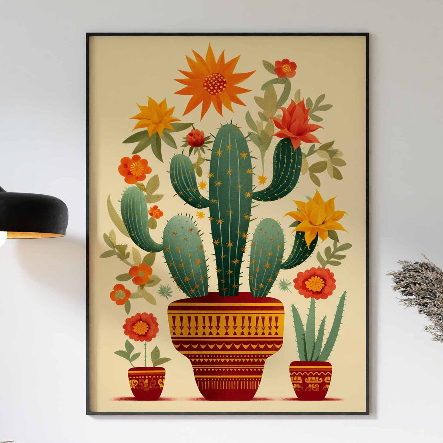 POSTER Art, Rustic Wall Art, Print, Poster, Desert Plant Art Print ...