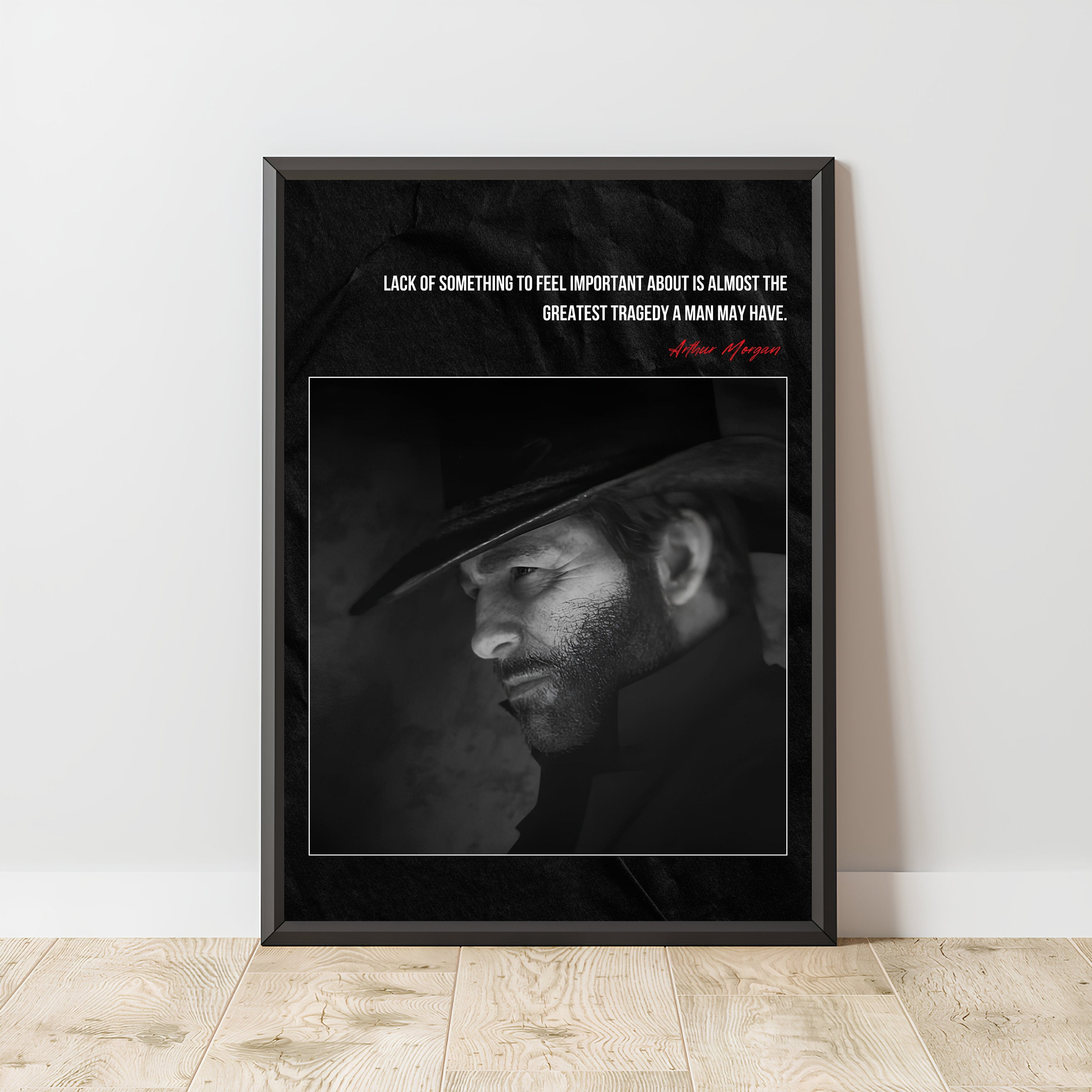 POSTER Arthur Morgan Poster | RDR 2 Poster | Gaming Room Poster ...