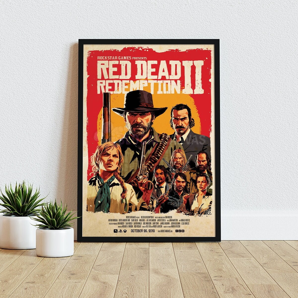 POSTER Arthur Morgan Poster Wall Art, John Marston Dutch Micah Poster ...