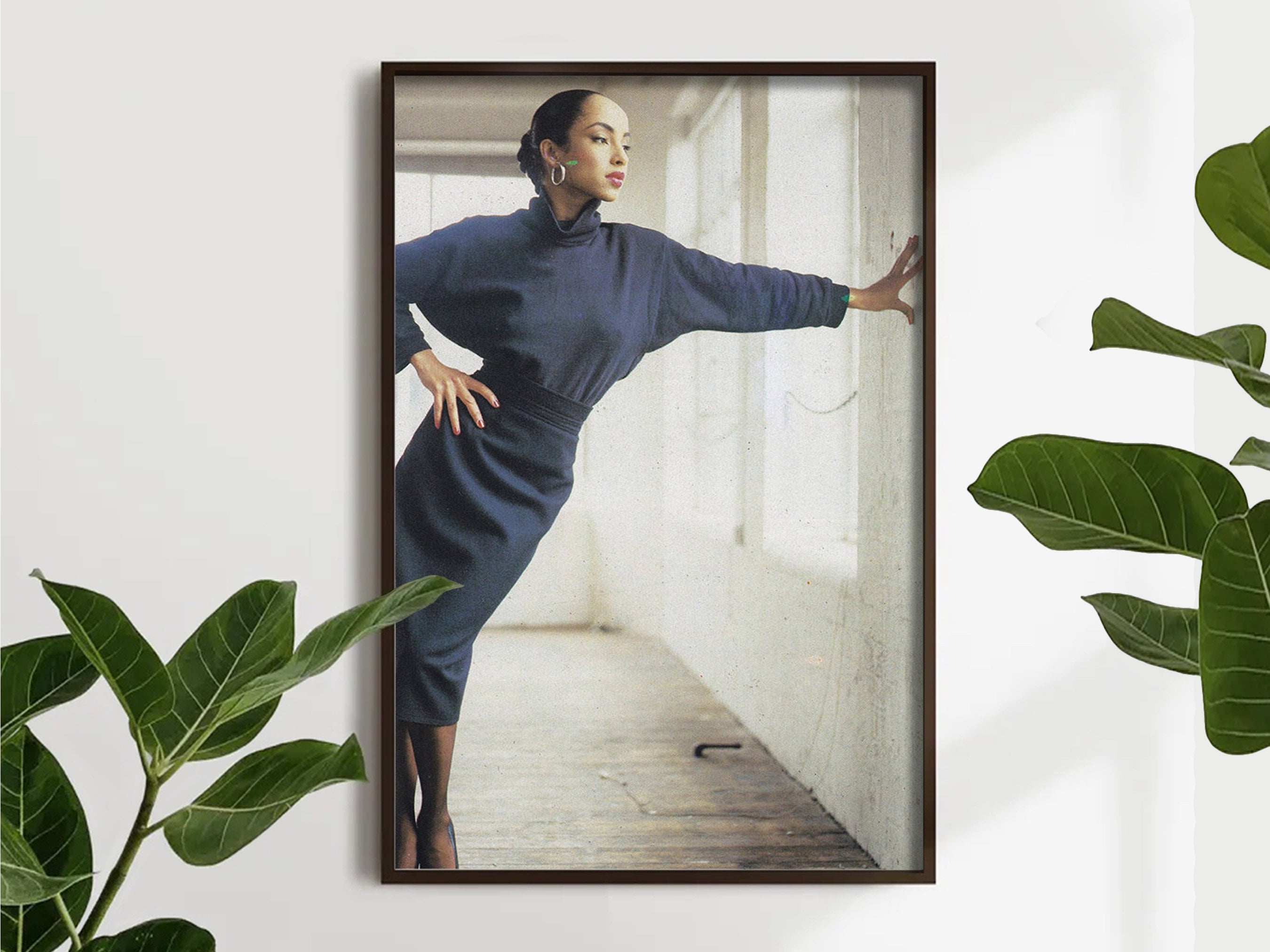 POSTER Artist Vintage Poster, Sade Adu Print, Soul Music Art, Retro ...