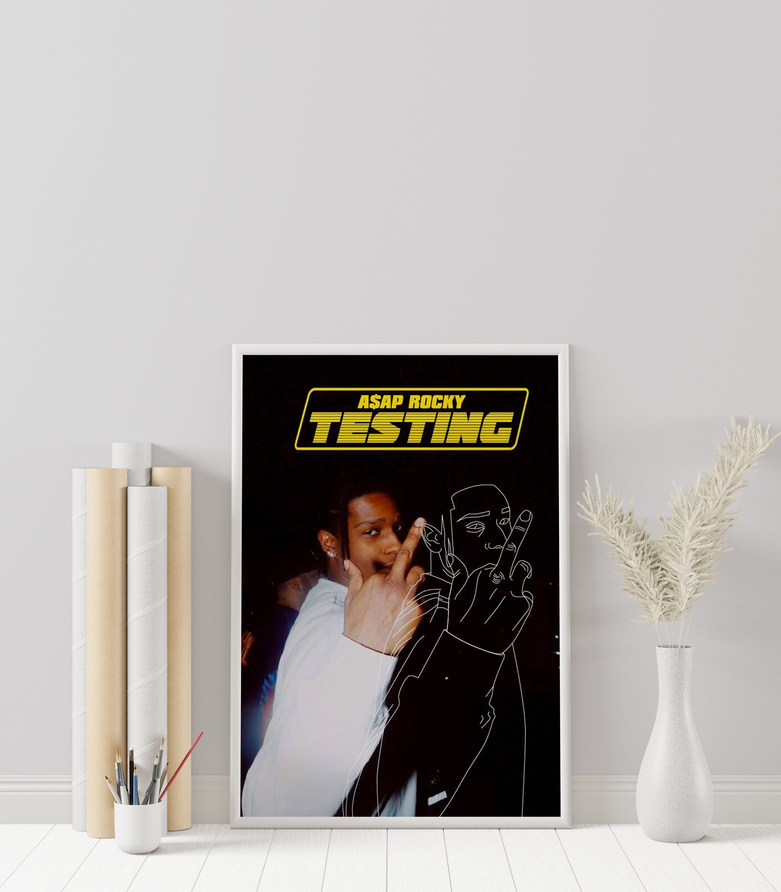POSTER Asap Rocky Poster - Asap Rocky - Asap Poster - Poster - Poster ...