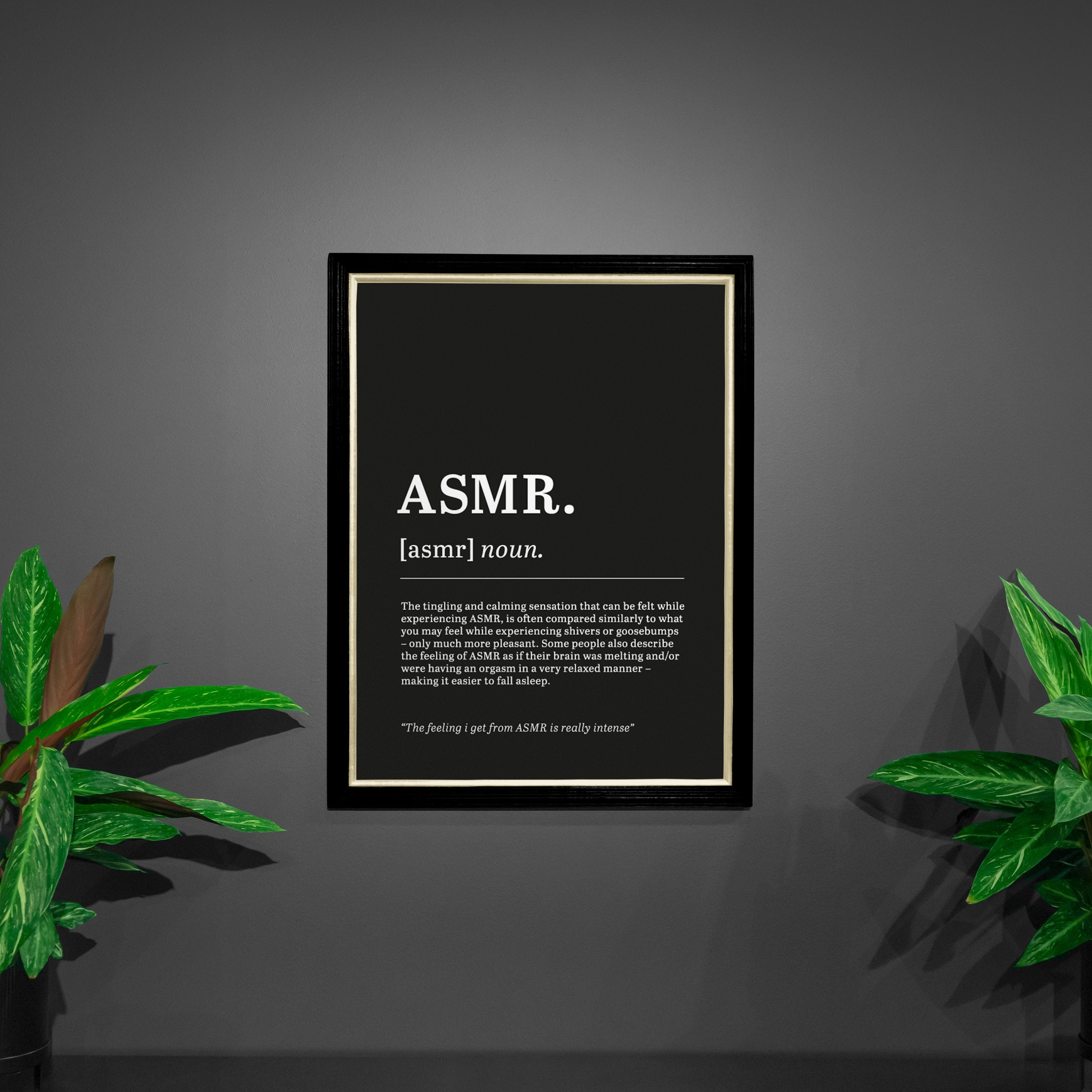POSTER Asmr poster, asmr print, asmr quote, asmr sign, autonomous sensory meridian response ...