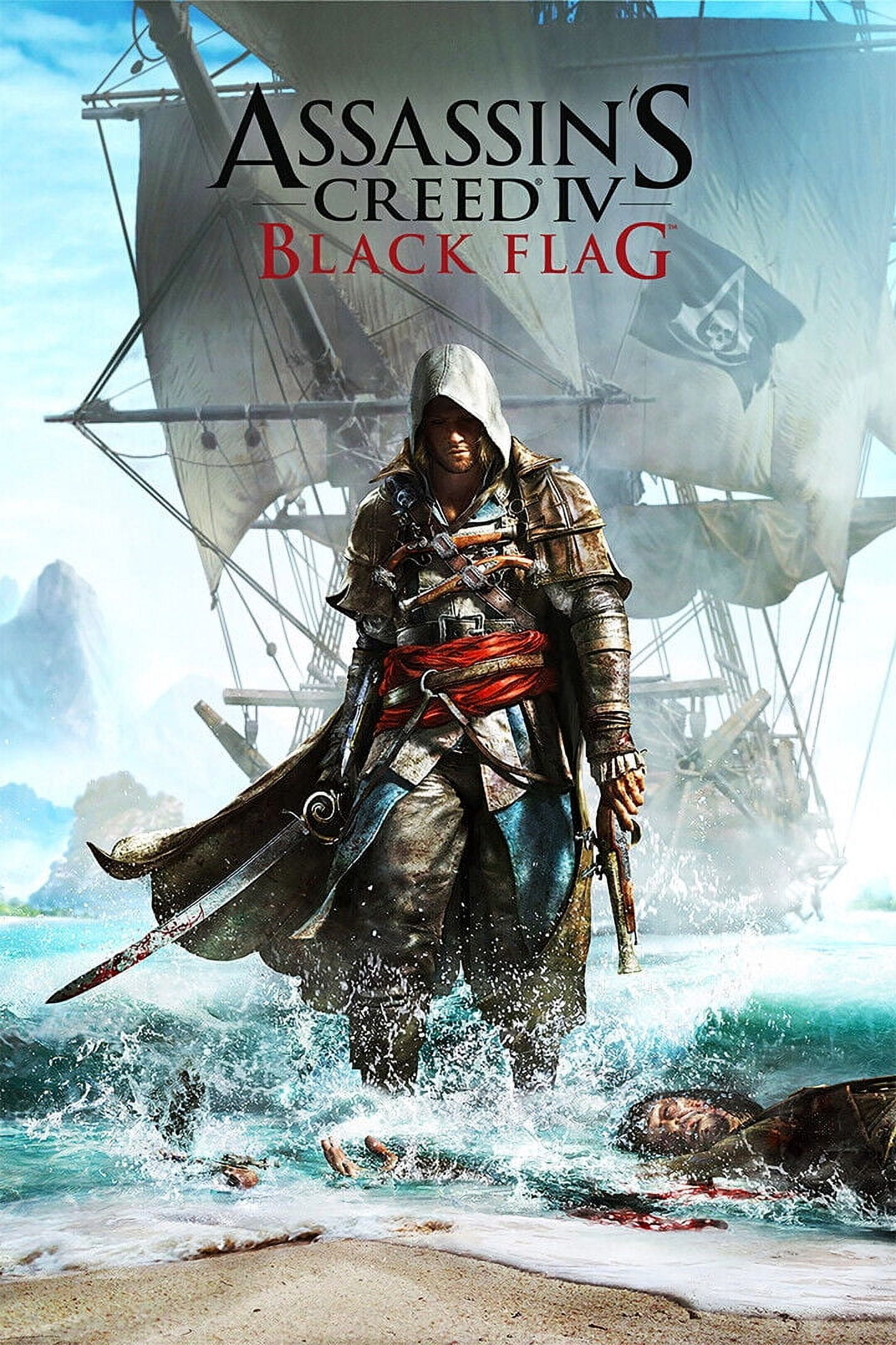 POSTER Assassin's Creed Black Flag Video Game Art Wall Indoor Room ...